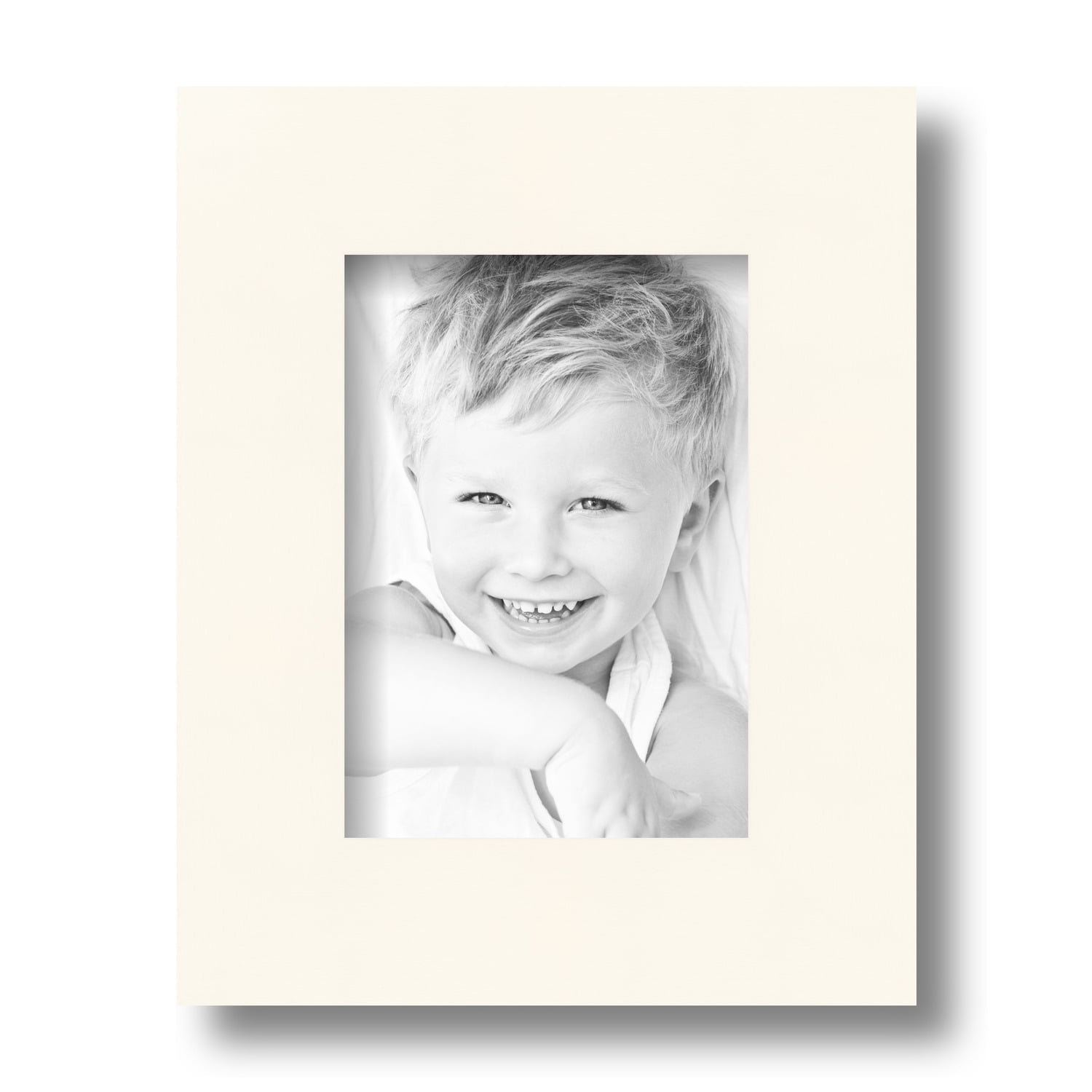 ArtToFrames 5x7 Inch White Picture Frame, This White Wood Poster Frame ...