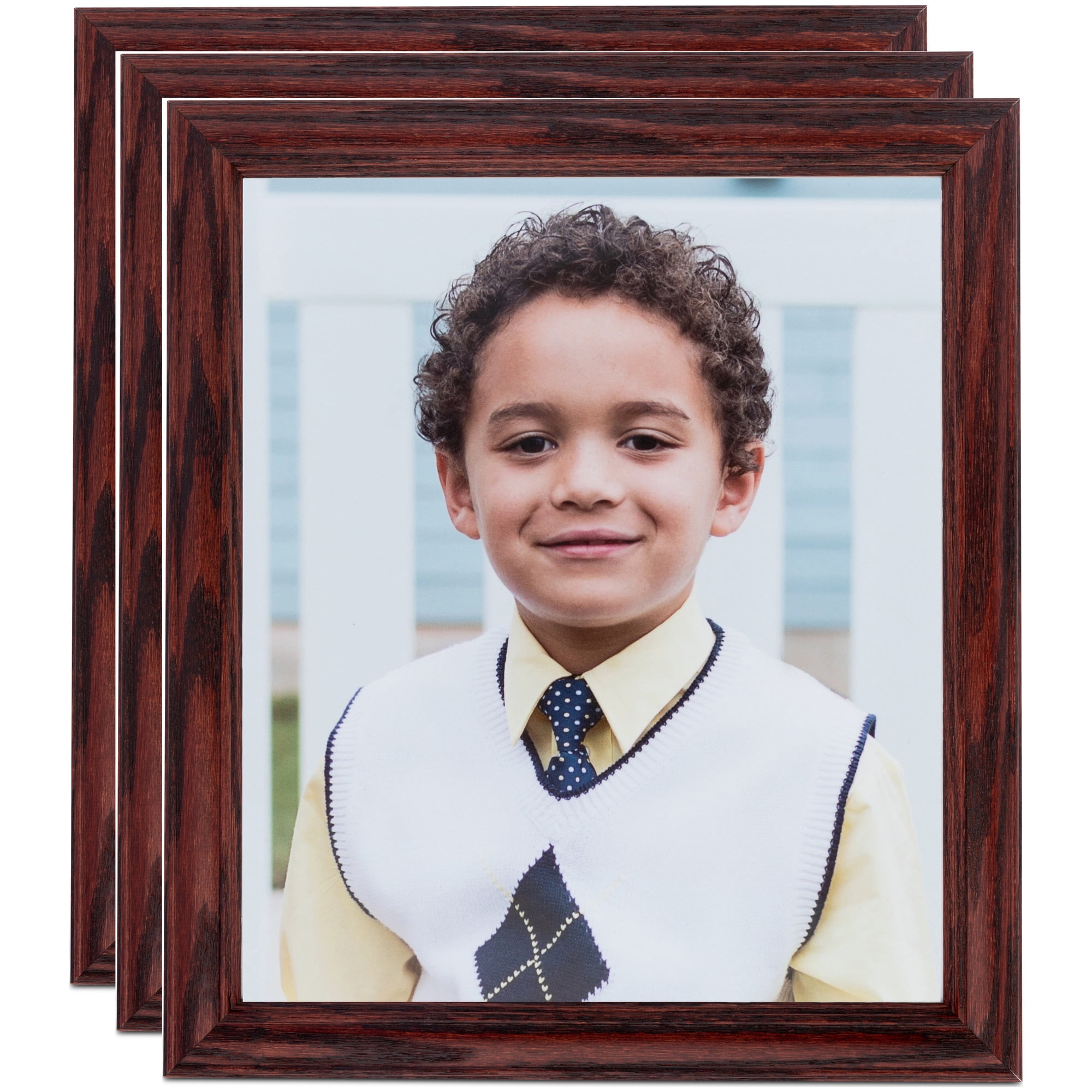 ArtToFrames 6" x 10" Cherry Picture Frame, 6x10 inch Red MDF Poster ...