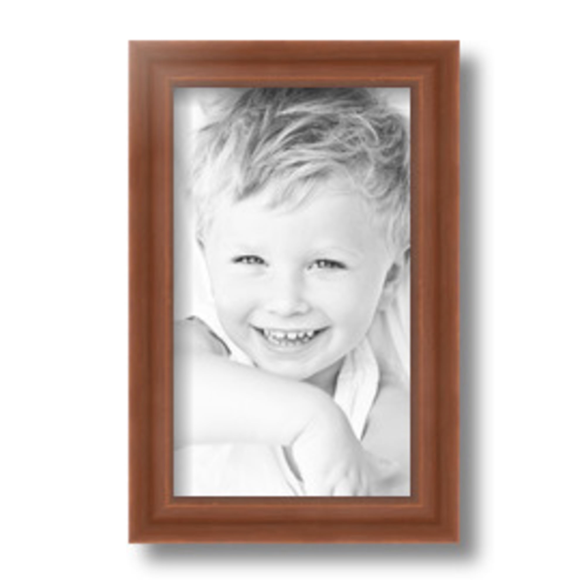 ArtToFrames 6" x 10" Painted Dark Orange Picture Frame, 6x10 inch Red ...