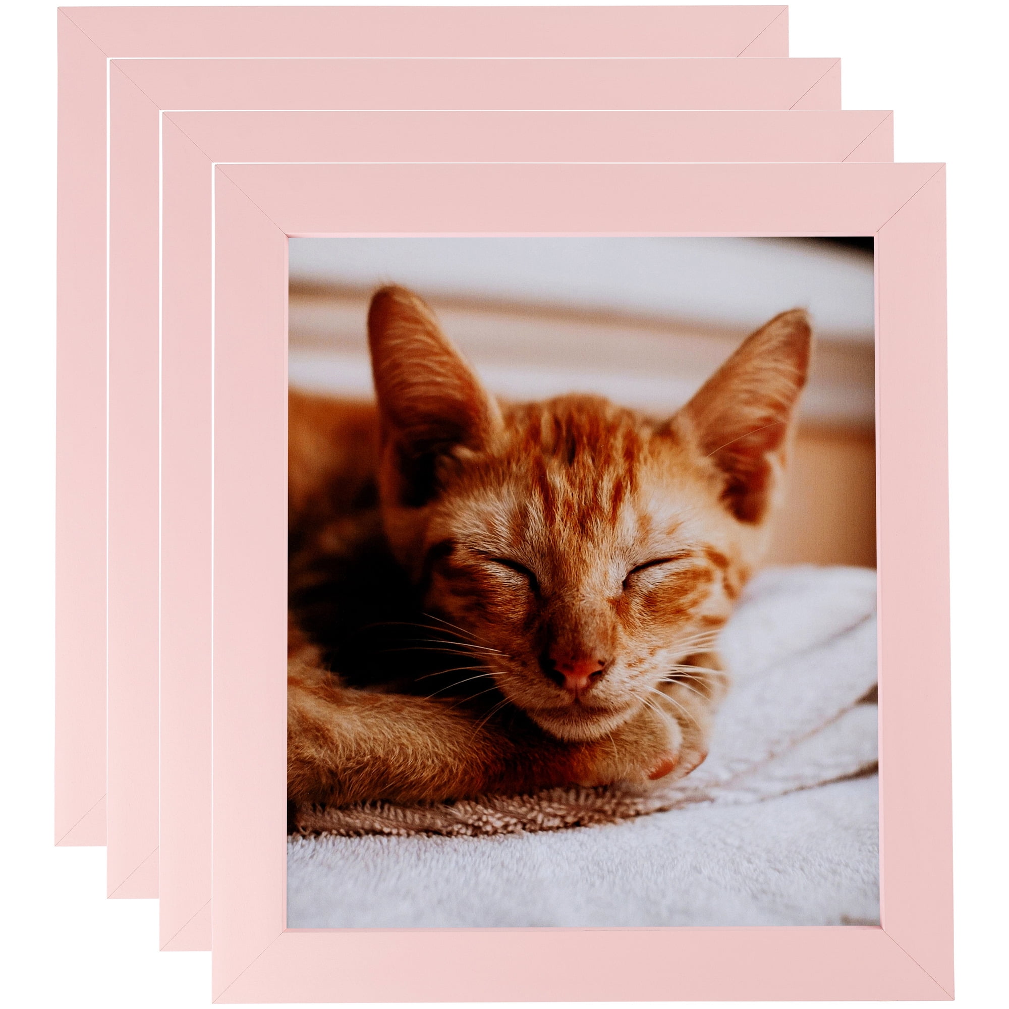 ArtToFrames 6" x 18" Pink Picture Frame, 6x18 inch Pink Wood Poster ...