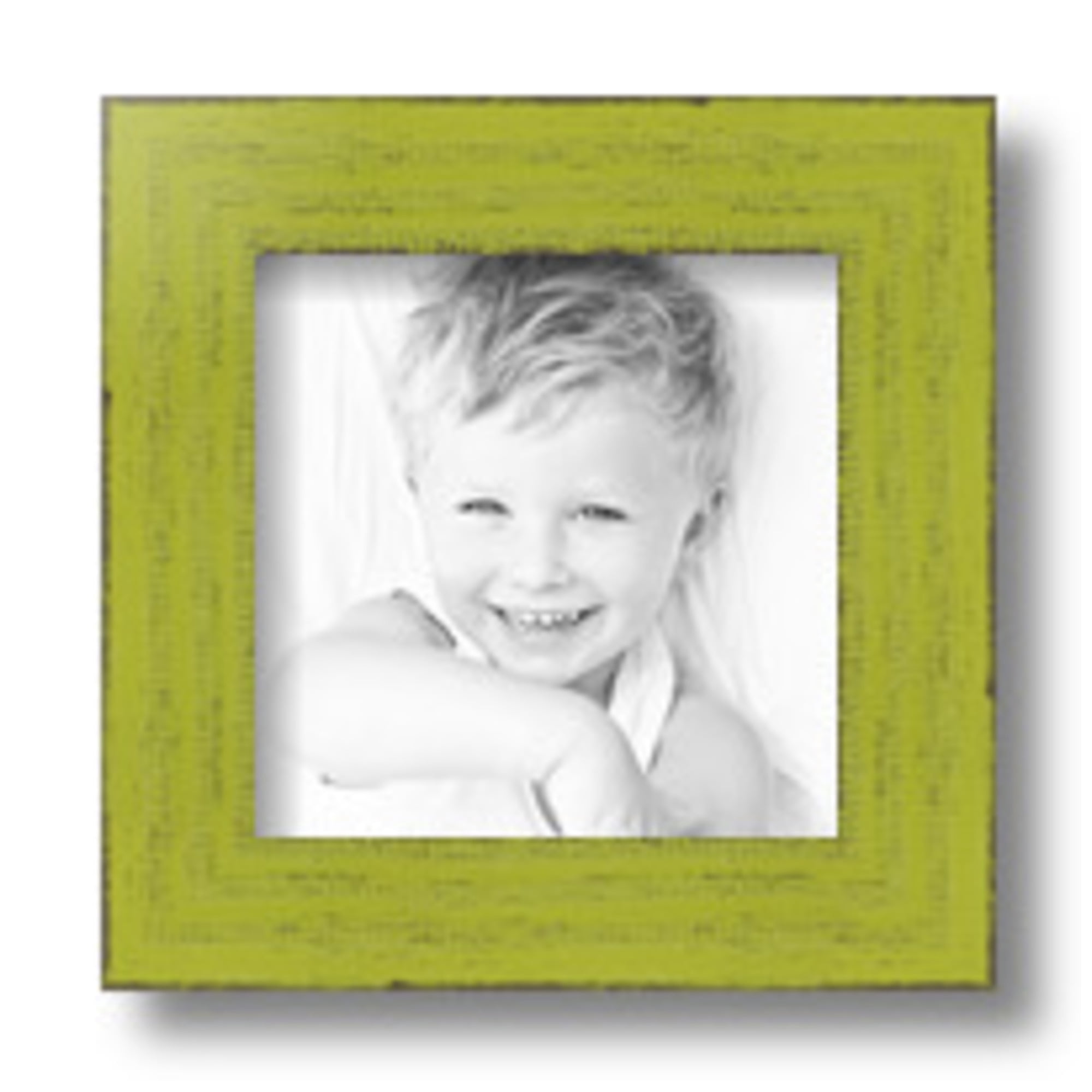 ArtToFrames 6x6" Modern Green Picture Frame, Green Wood Poster Frame ...