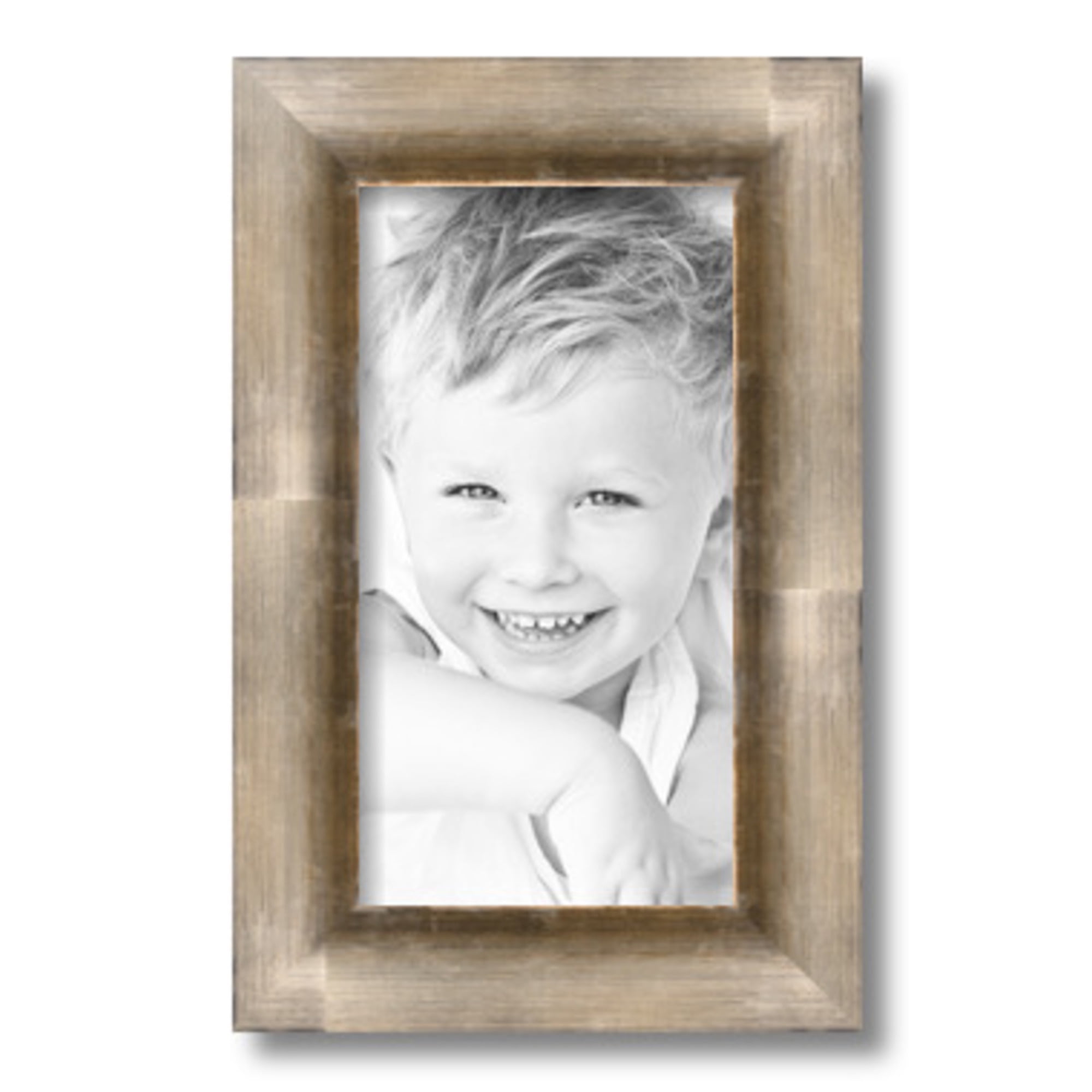 ArtToFrames 7" x 13" Antique Silver Picture Frame, 7x13 inch Silver ...
