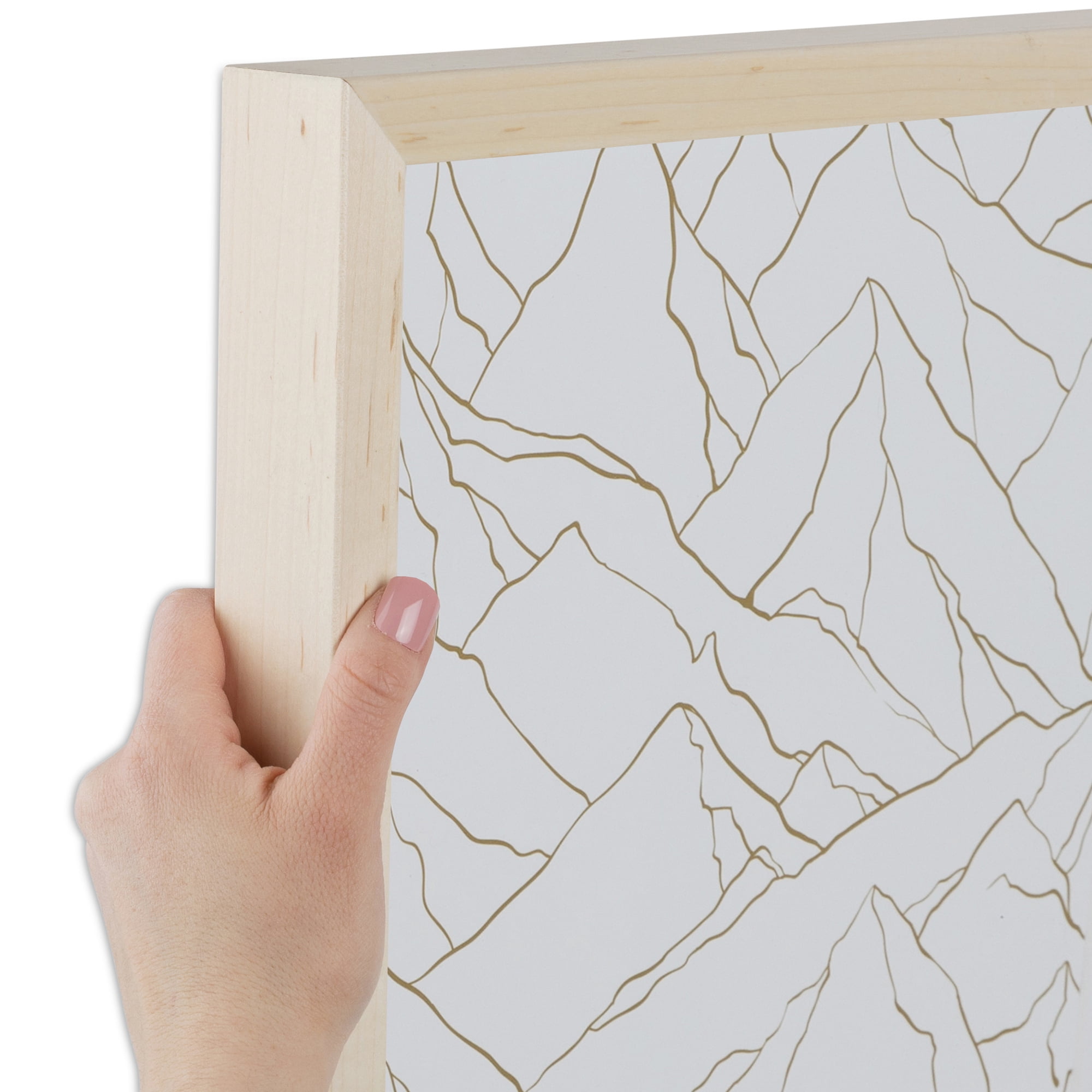 ArtToFrames 8" x 14" Clear Maple Picture Frame, 8.5x14 inch White Wood ...