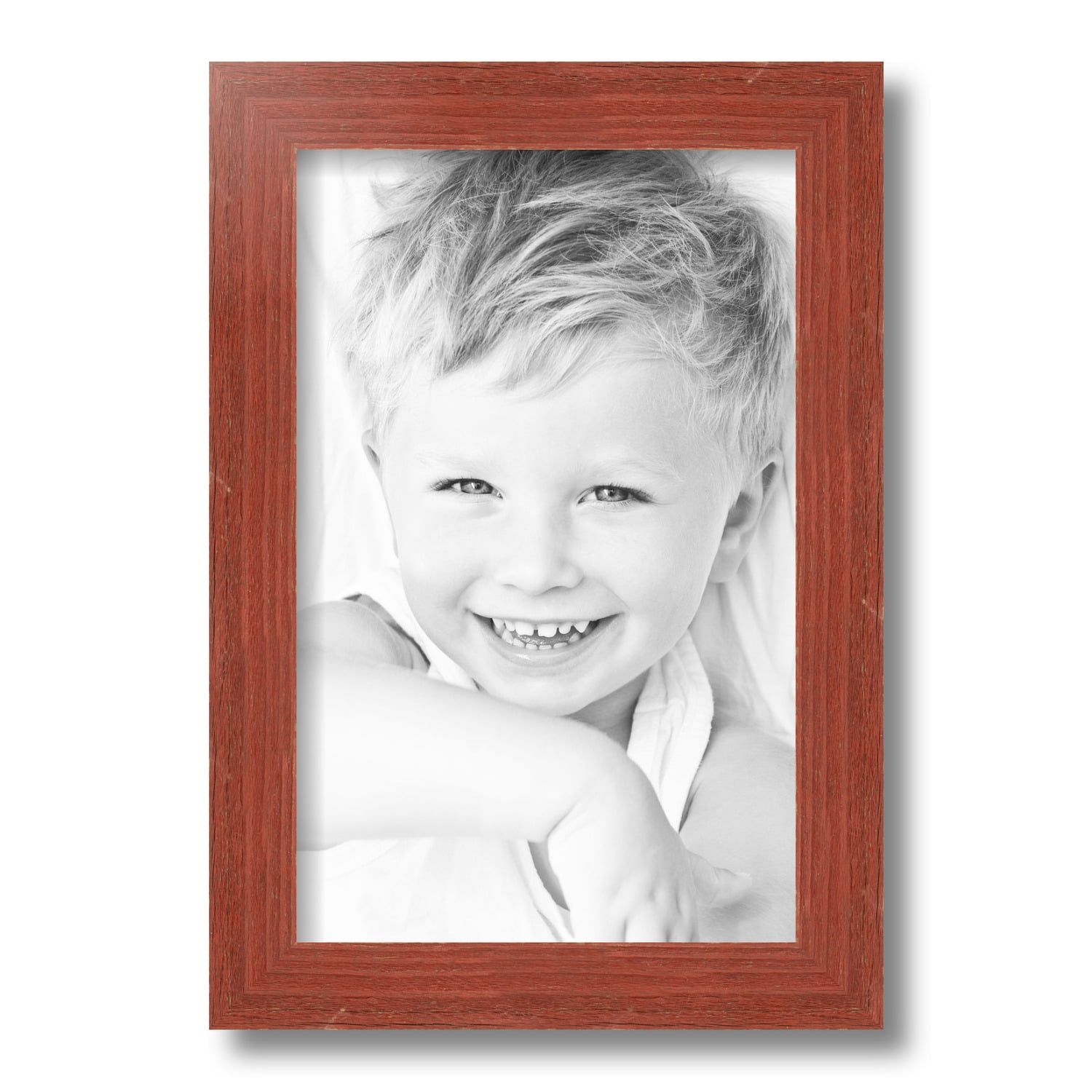ArtToFrames 8.5x14 Inch Real Reclaimed Red Barnwood Picture Frame, This ...