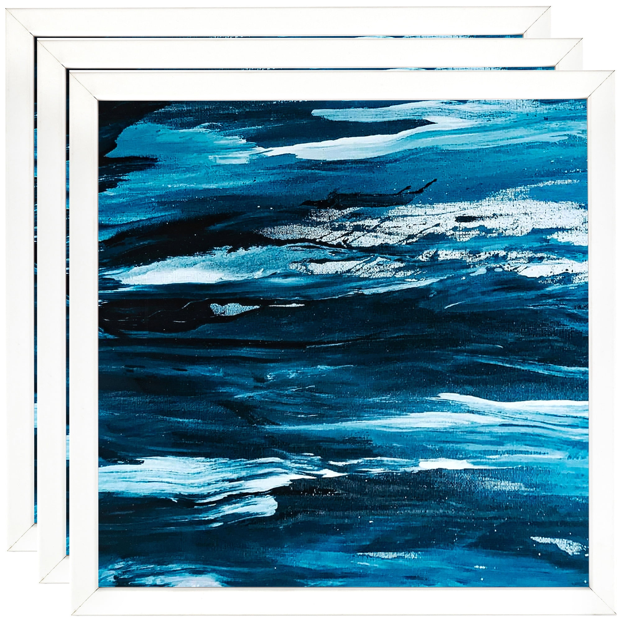 ArtToFrames 8" x 10" Contemporary White Picture Frame, 8x10 inch White ...