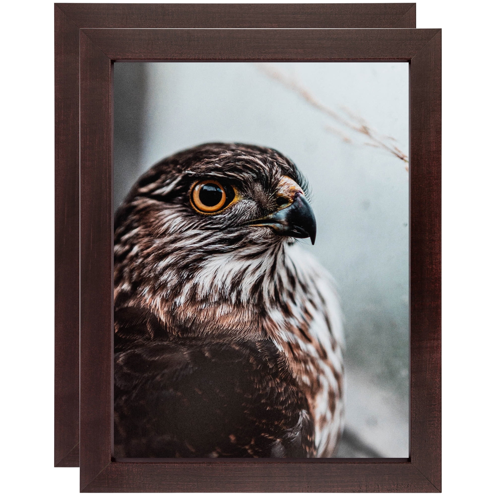 ArtToFrames 8" x 11" Cherry Picture Frame, 8.5x11 inch Red Wood Poster ...