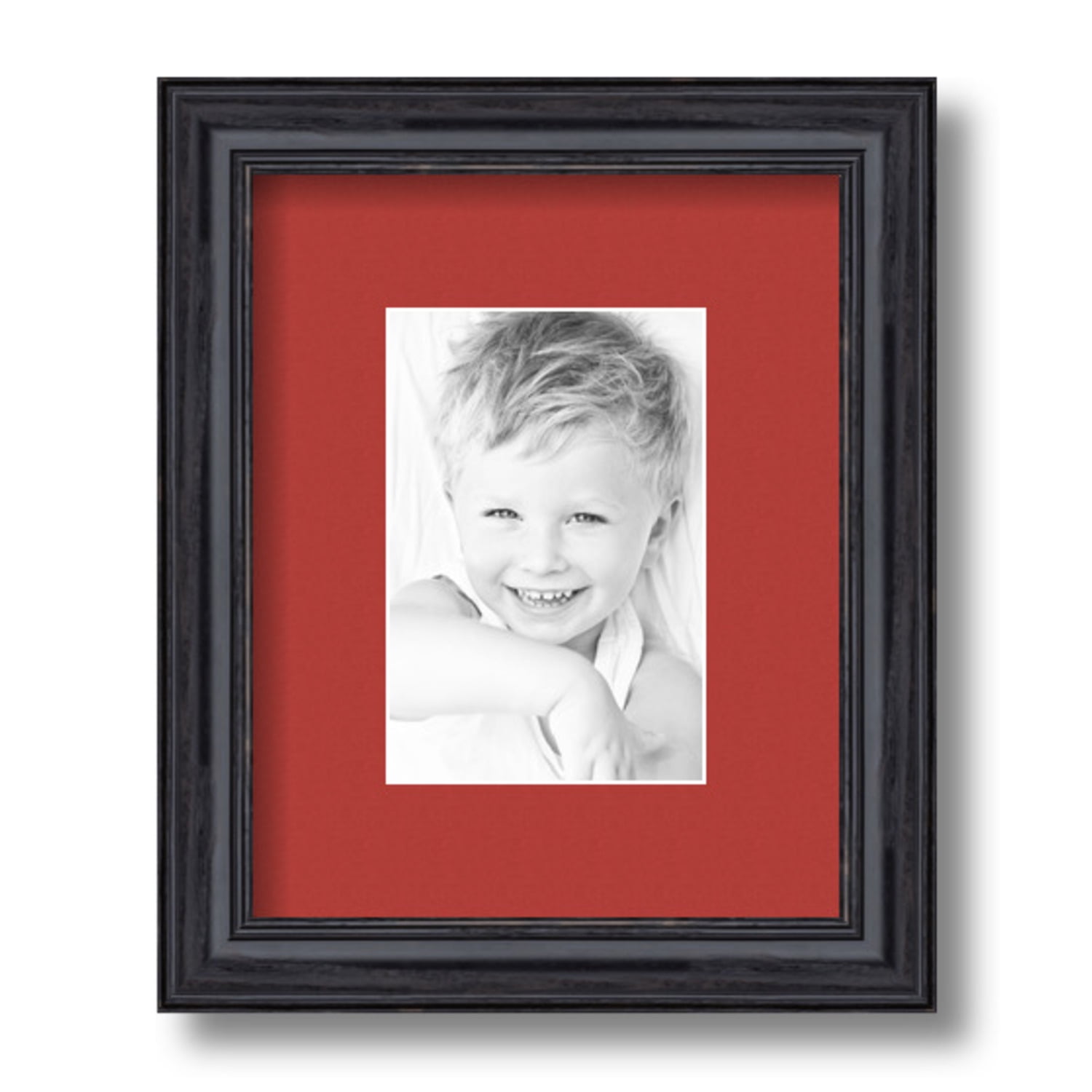 ArtToFrames 8x10 Matted Picture Frame with 4x6 Single Mat Photo Opening ...