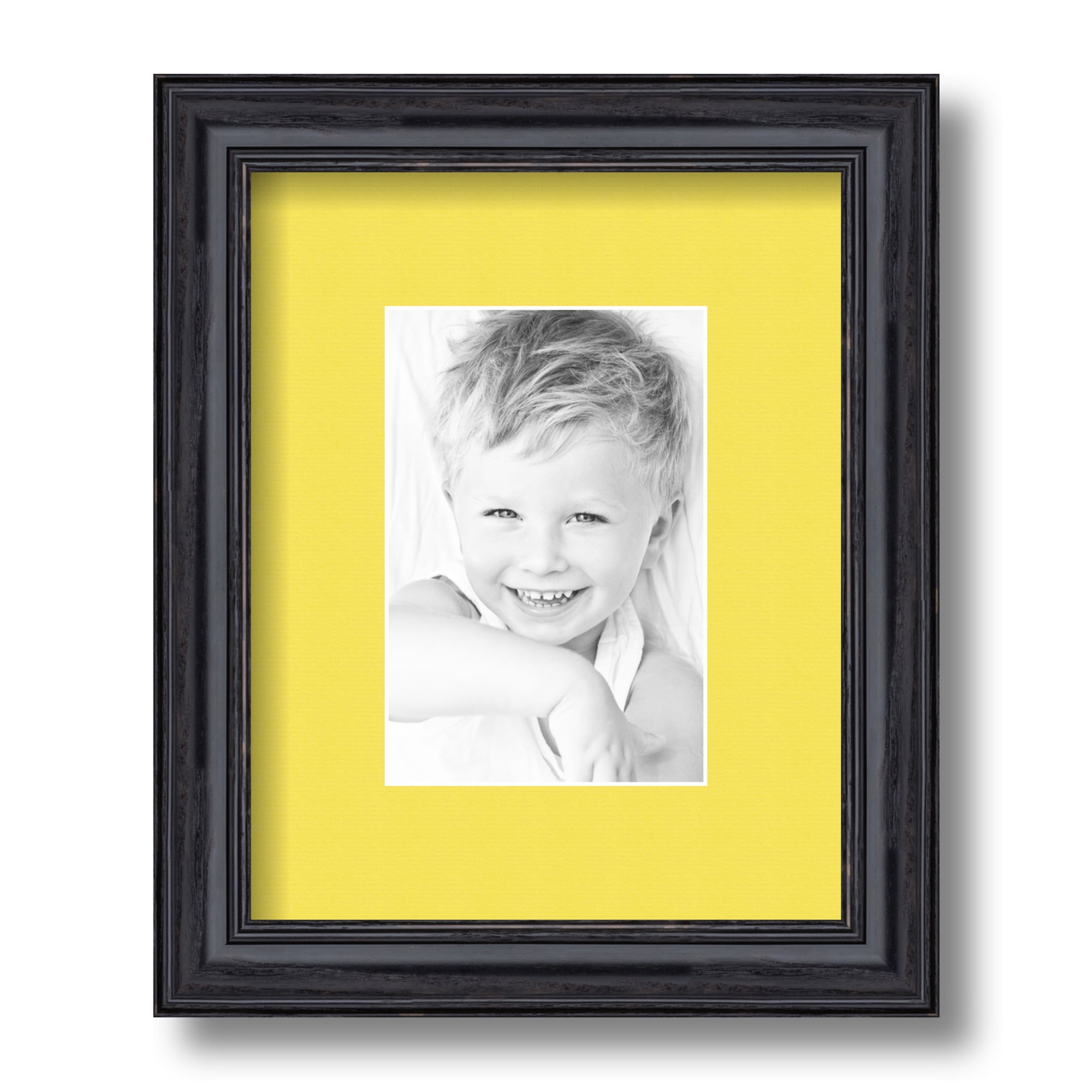 ArtToFrames 8x10" Matted Picture Frame with 4x6" Single Mat Photo ...