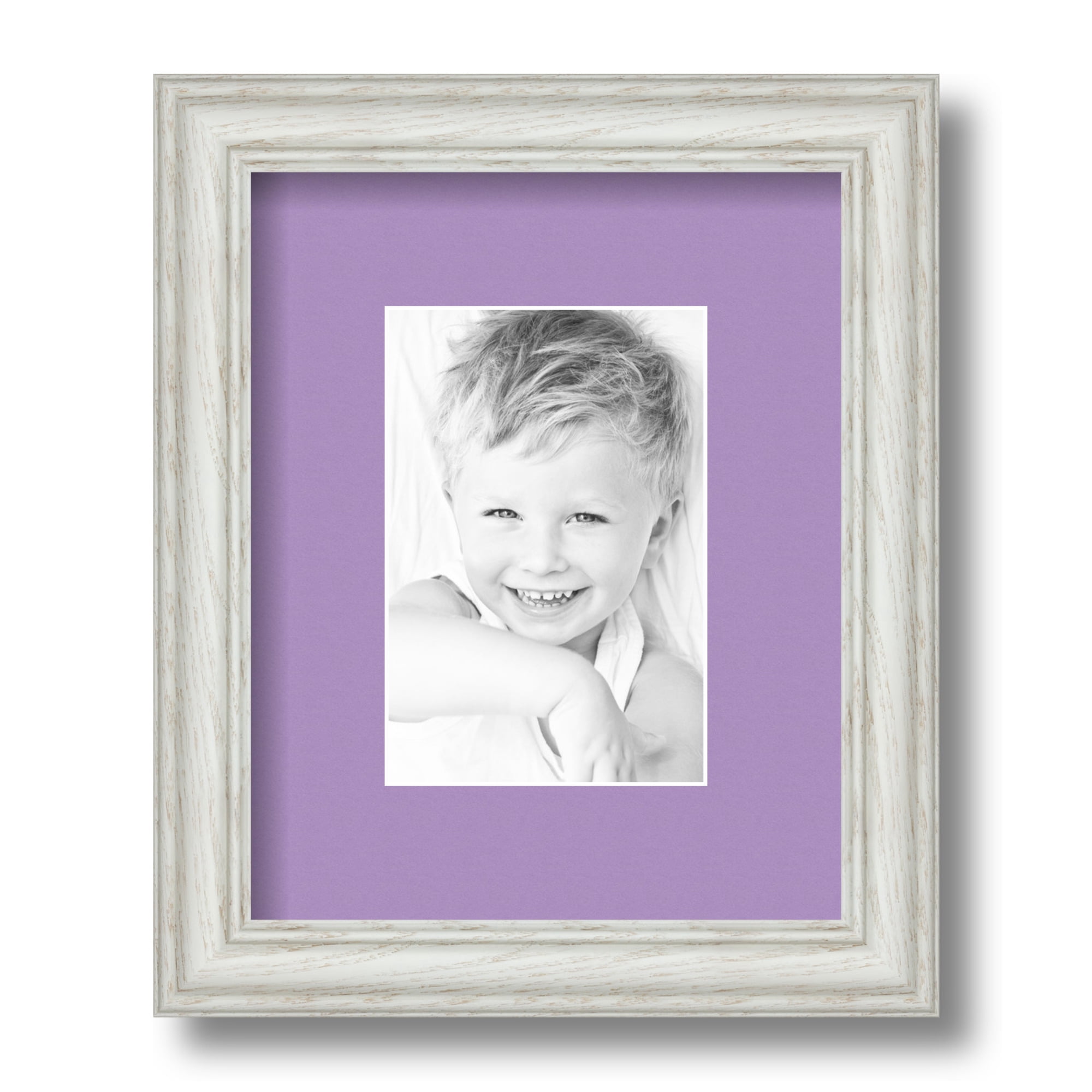 ArtToFrames 8x10" Matted Picture Frame with 4x6" Single Mat Photo ...