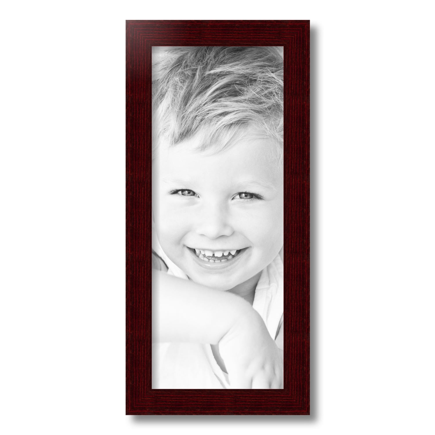 ArtToFrames 8x20 Inch Cherry Picture Frame, This Red Wood Poster Frame ...