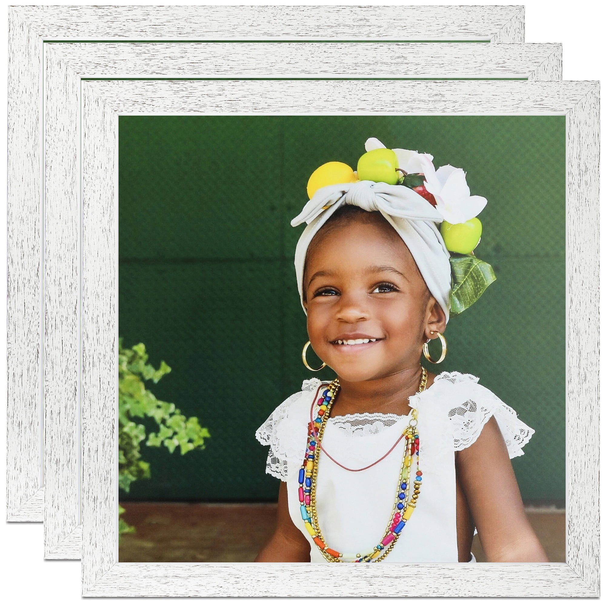 ArtToFrames 9" x 12" White Picture Frame, 9x12 inch White Wood Poster ...