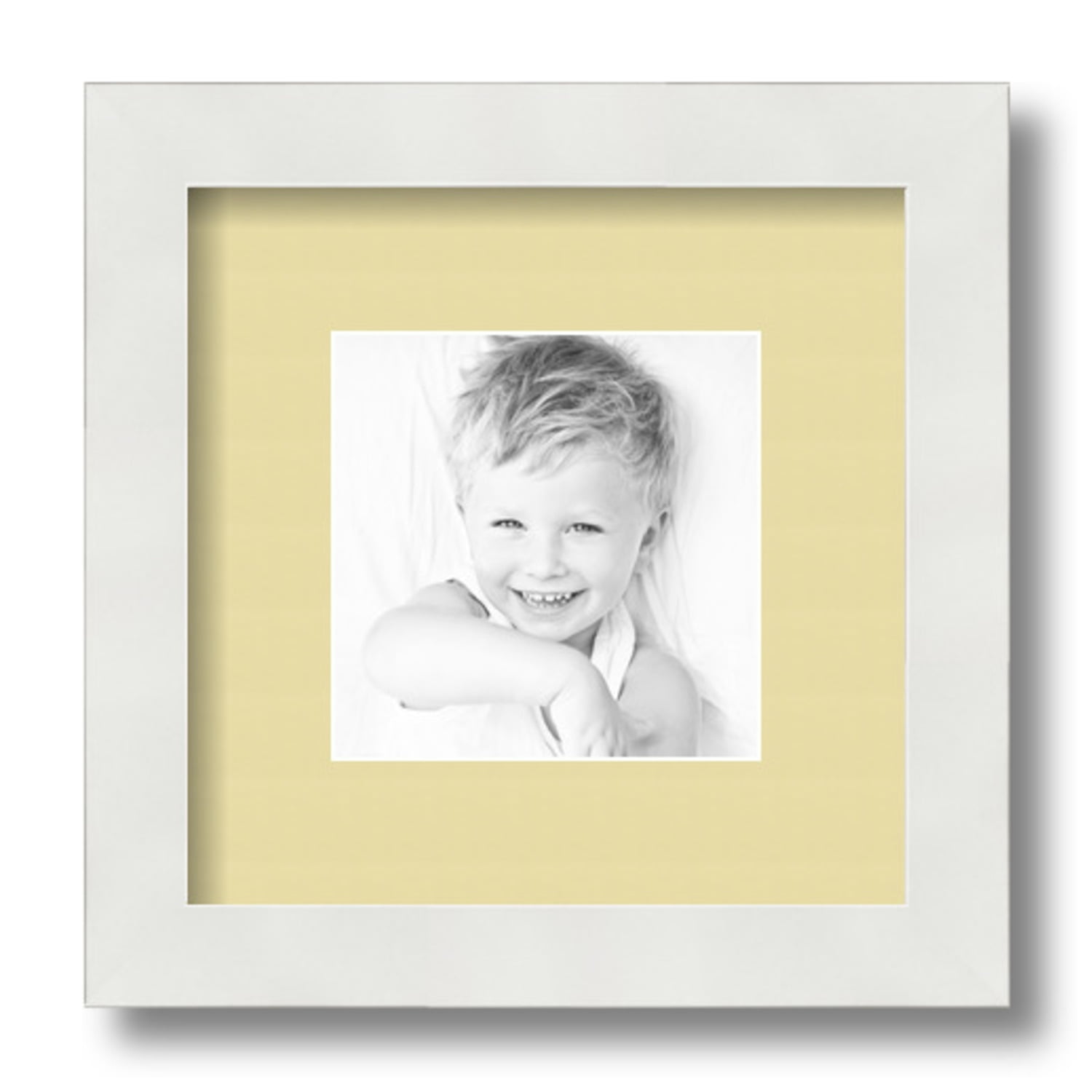 ArtToFrames 9x9 Matted Picture Frame with 5x5 Single Mat Photo Opening ...