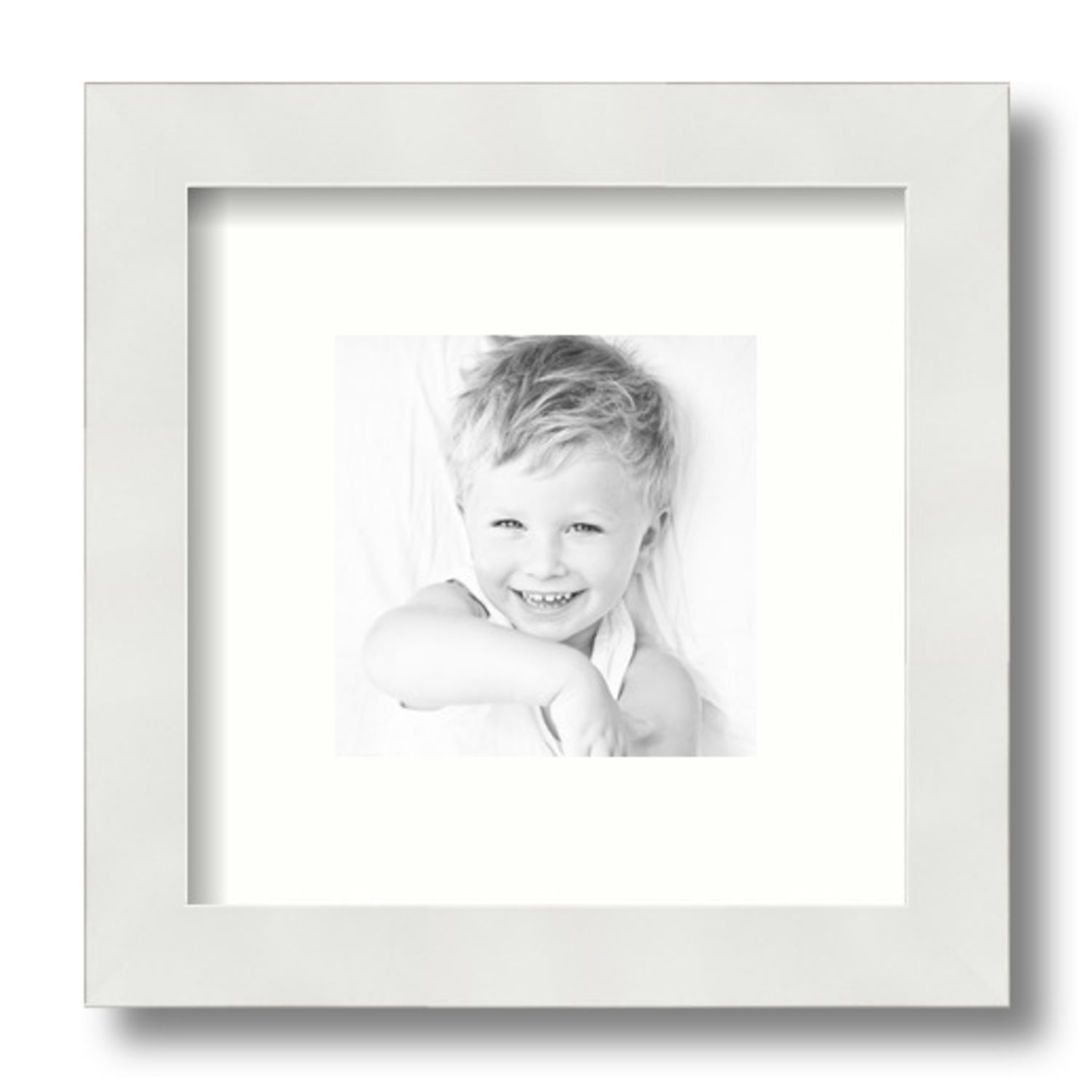 ArtToFrames 9x9 Matted Picture Frame with 5x5 Single Mat Photo Opening ...