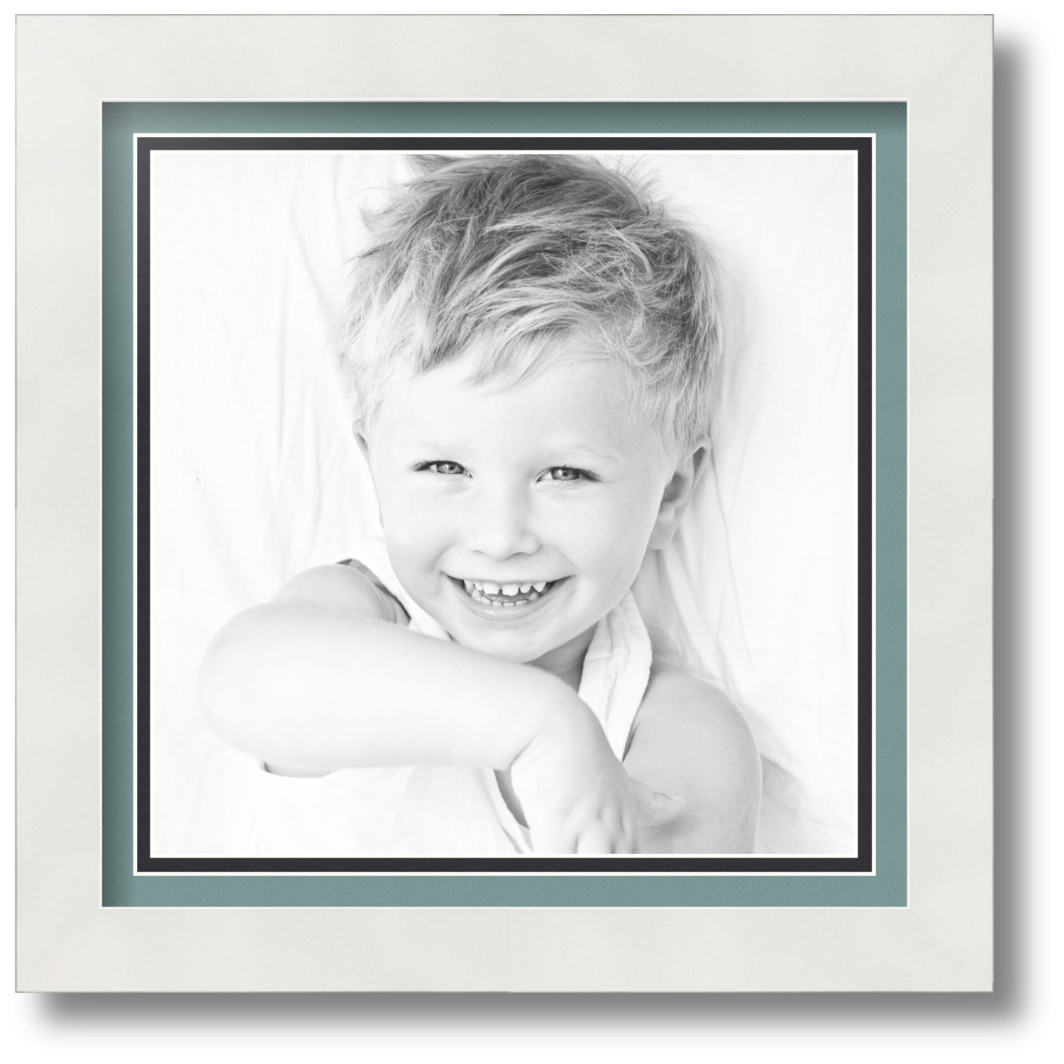 ArtToFrames Collage Photo Picture Frame with 1 - 10x10 Openings, Framed ...