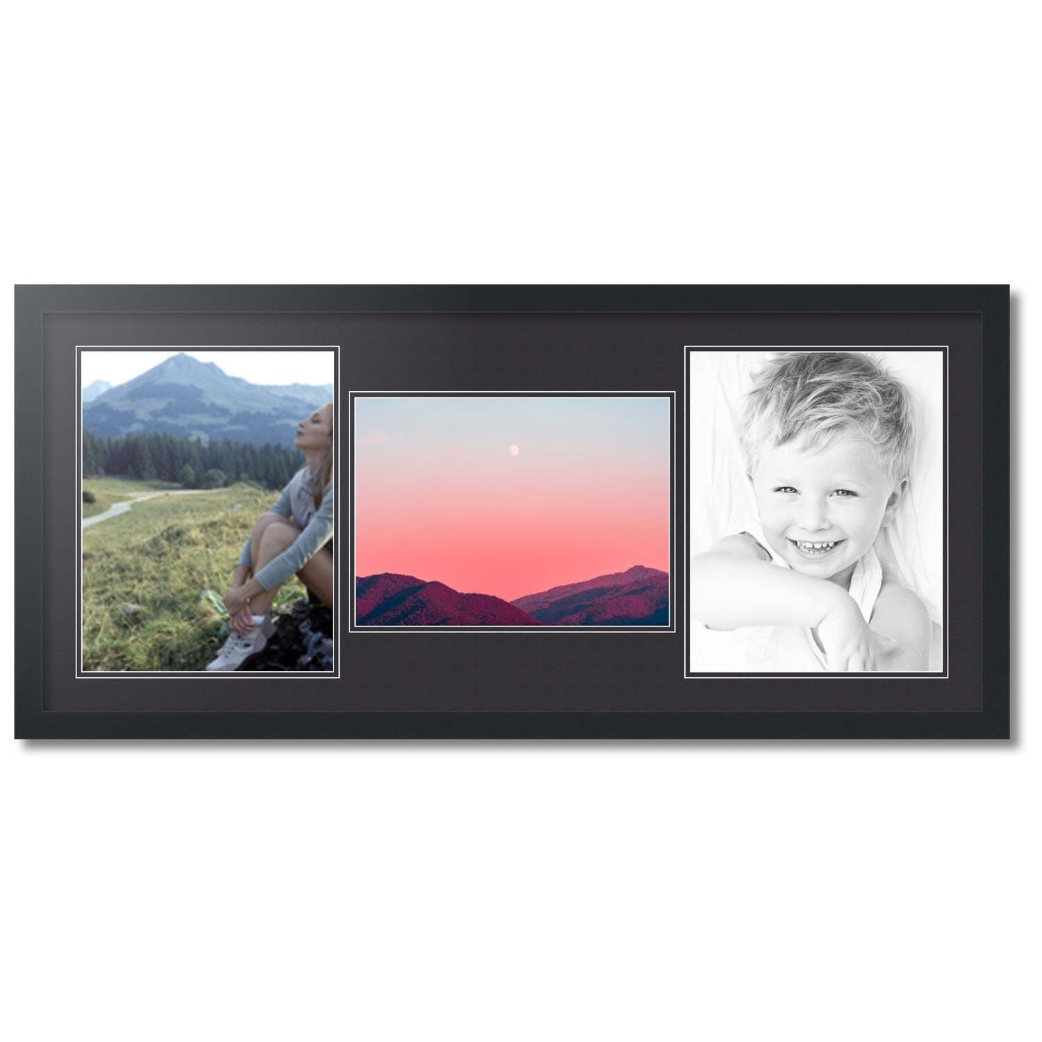 ArtToFrames Collage Photo Frame with 1 - 10x13.75 and 2 - 11x14 ...