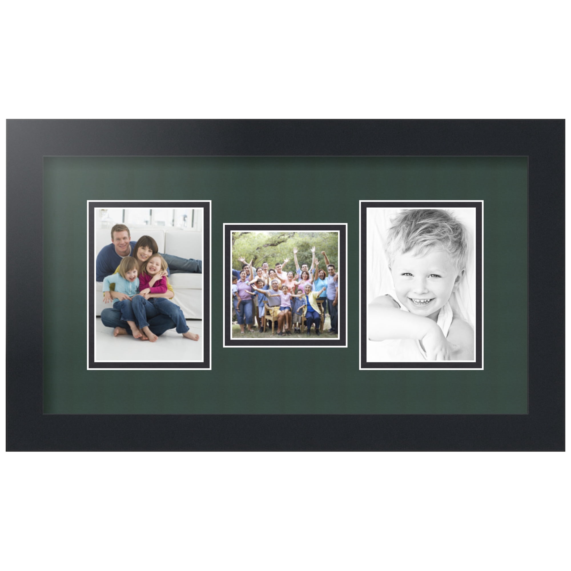 ArtToFrames Collage Photo Picture Frame with 1 - 3.5x3.5 and 2 - 3.5x5 ...