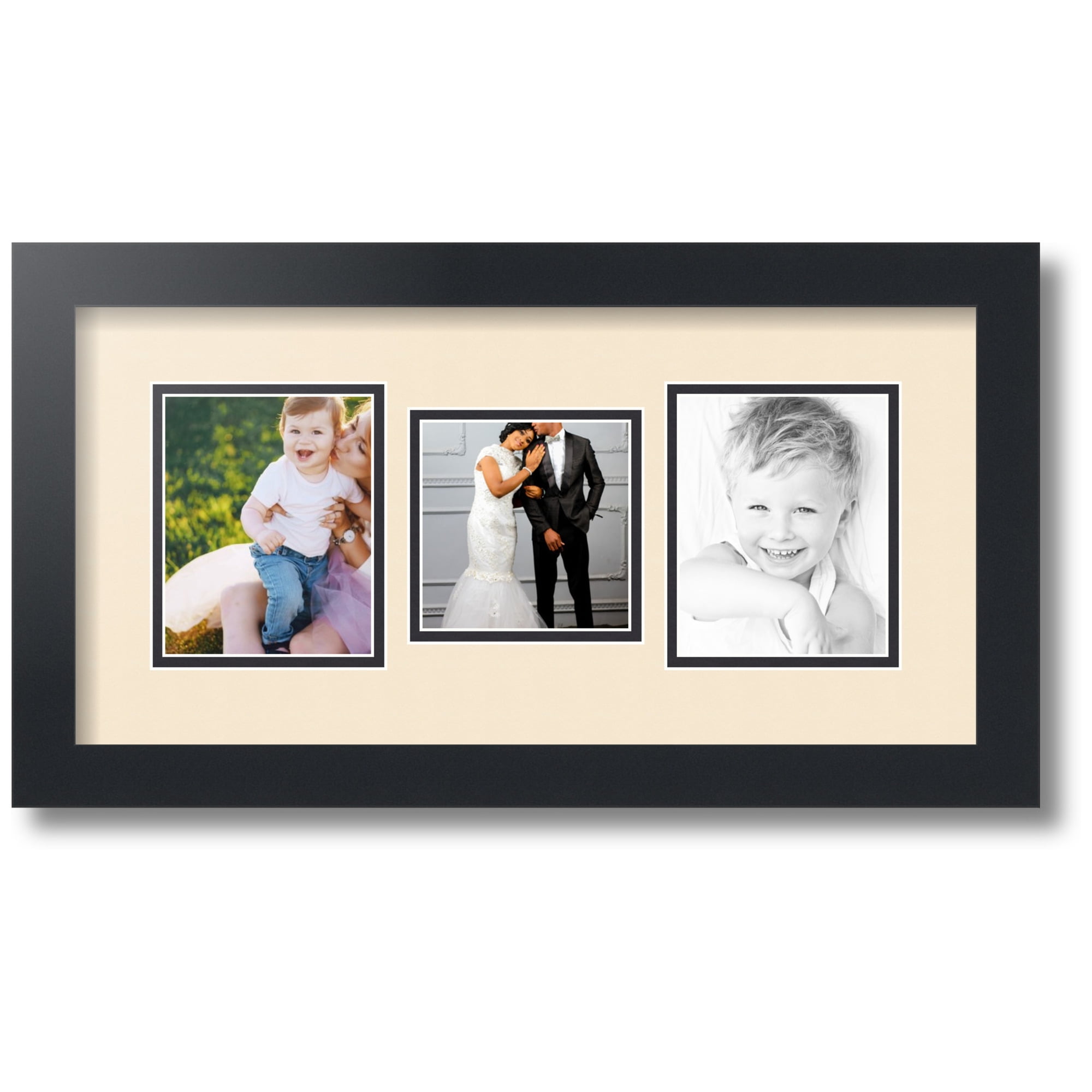ArtToFrames Collage Photo Picture Frame with 1 - 4x4 and 2 - 4x5 ...