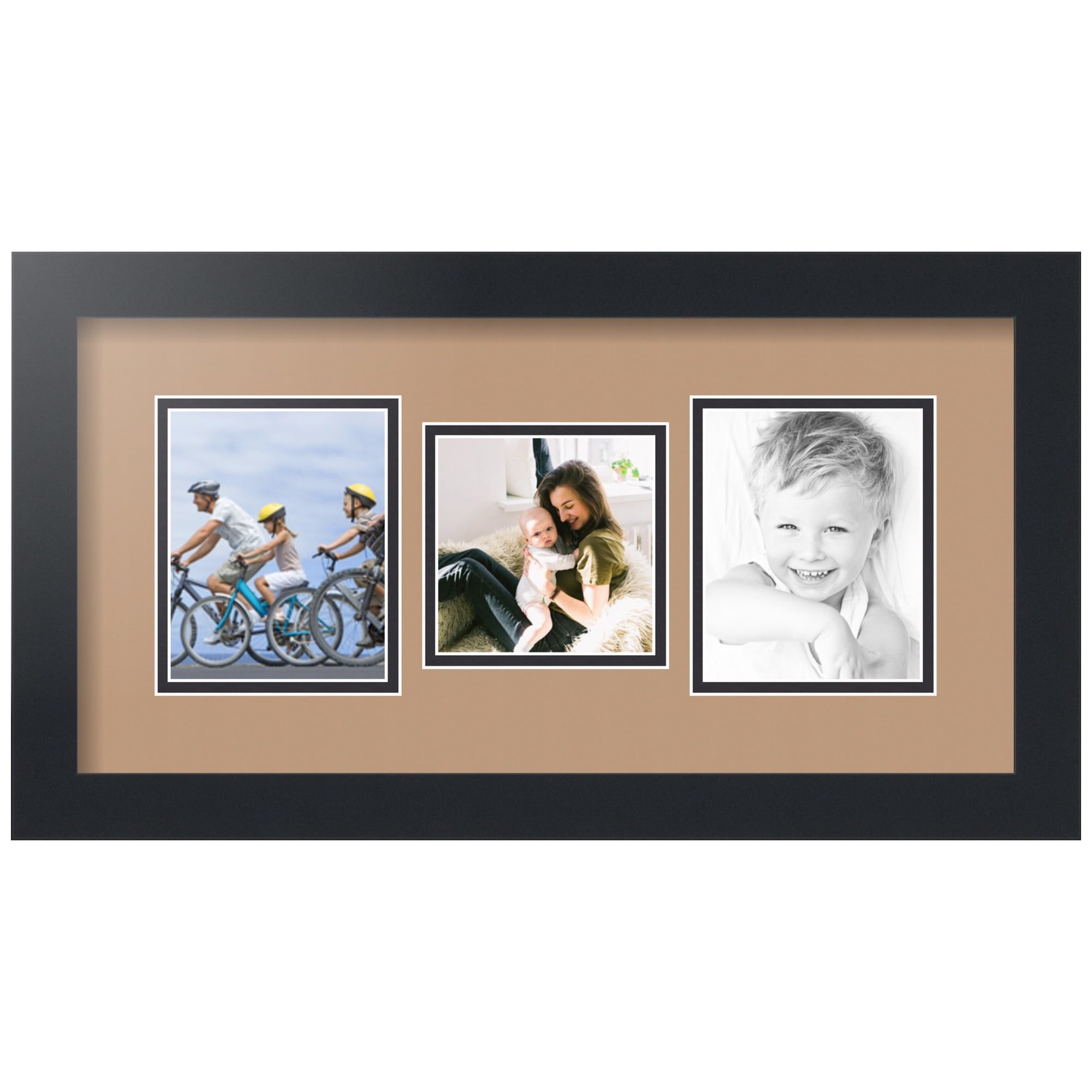ArtToFrames Collage Photo Picture Frame with 1 - 4x4 and 2 - 4x5 ...