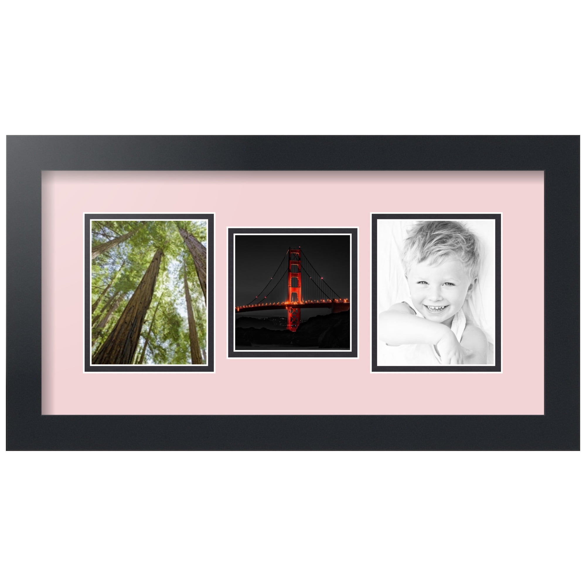 ArtToFrames Collage Photo Picture Frame with 1 - 4x4 and 2 - 4x5 ...