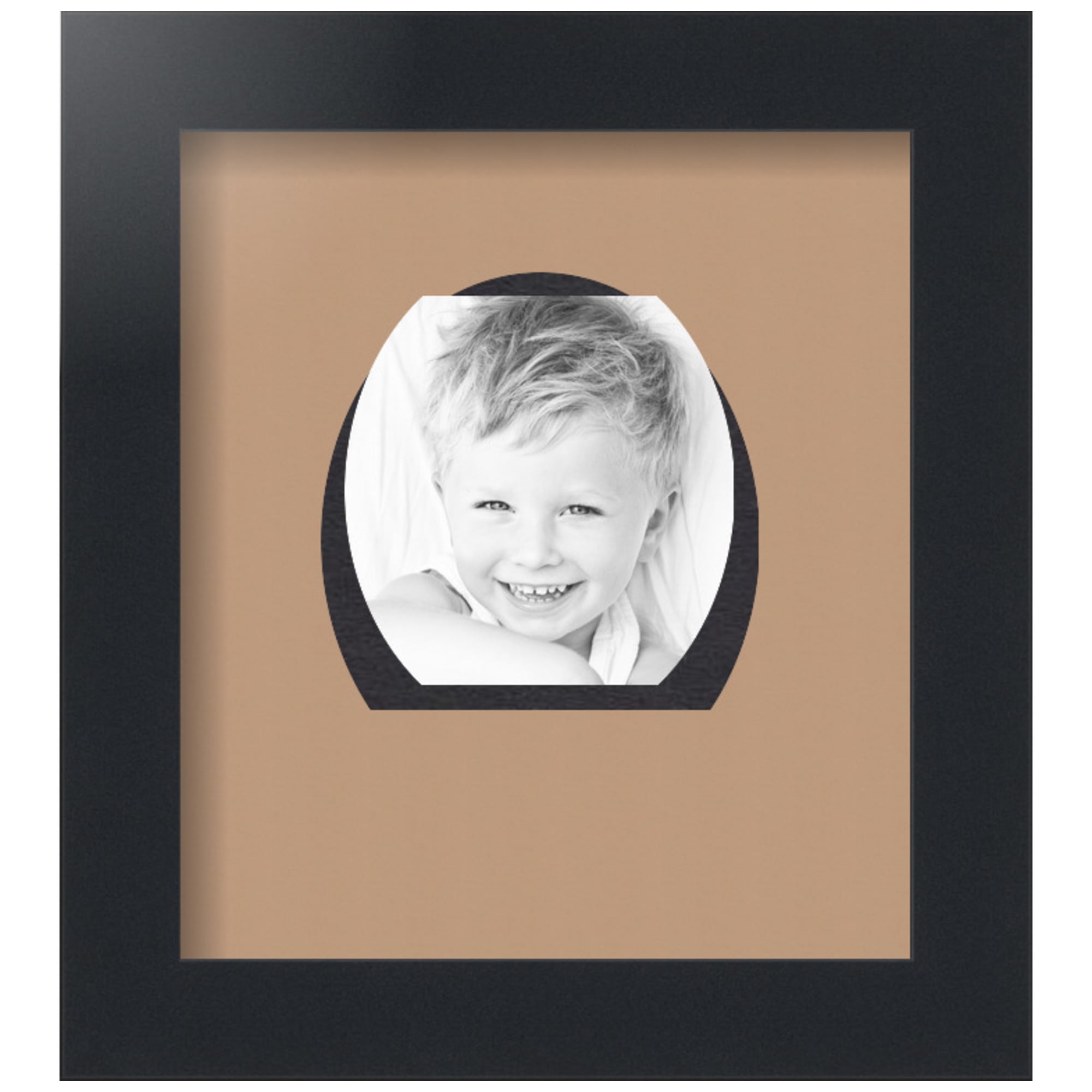 ArtToFrames Collage Photo Picture Frame with 1 - 4x5" Openings, Framed ...