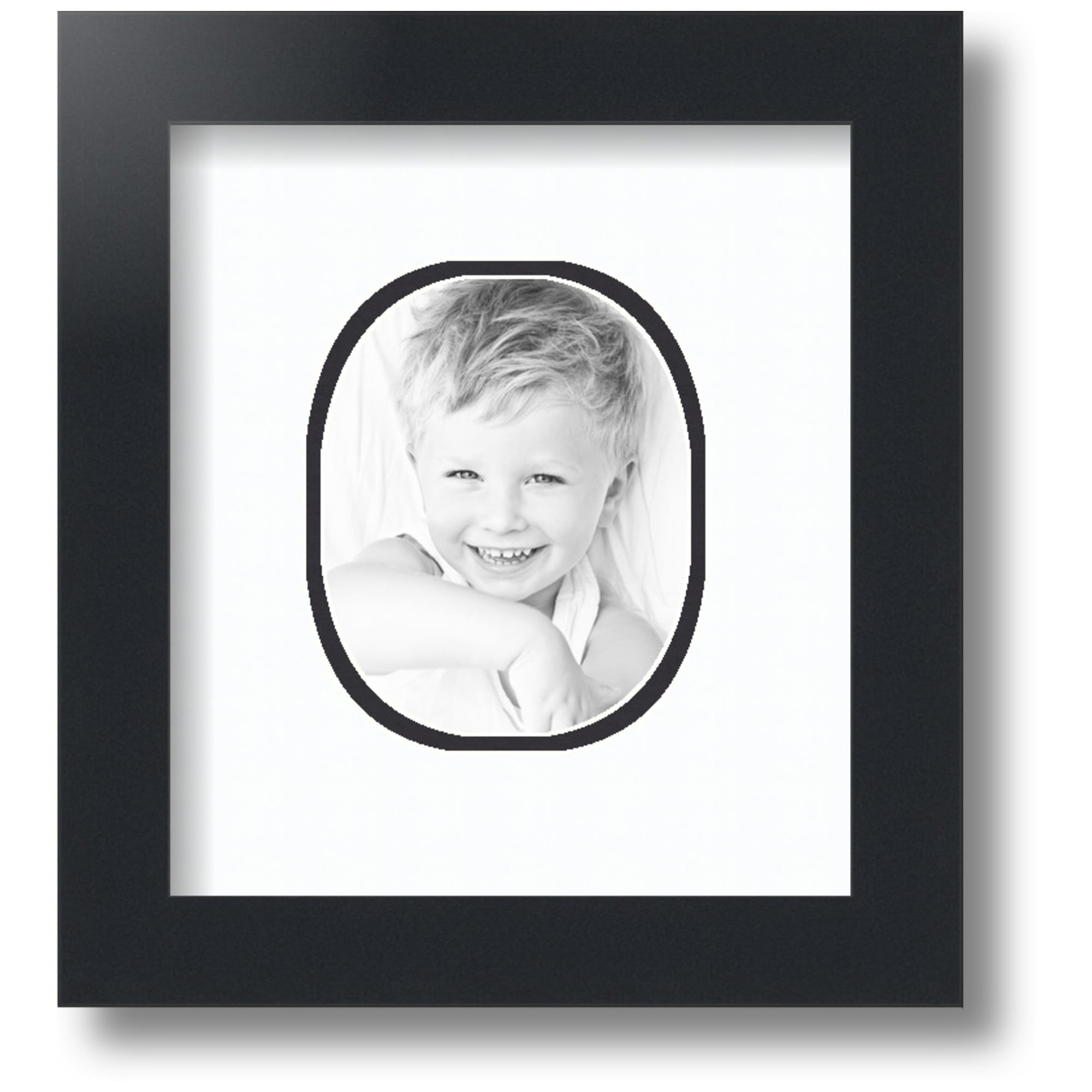 ArtToFrames Collage Photo Picture Frame with 1 - 4x5 Openings, Framed ...