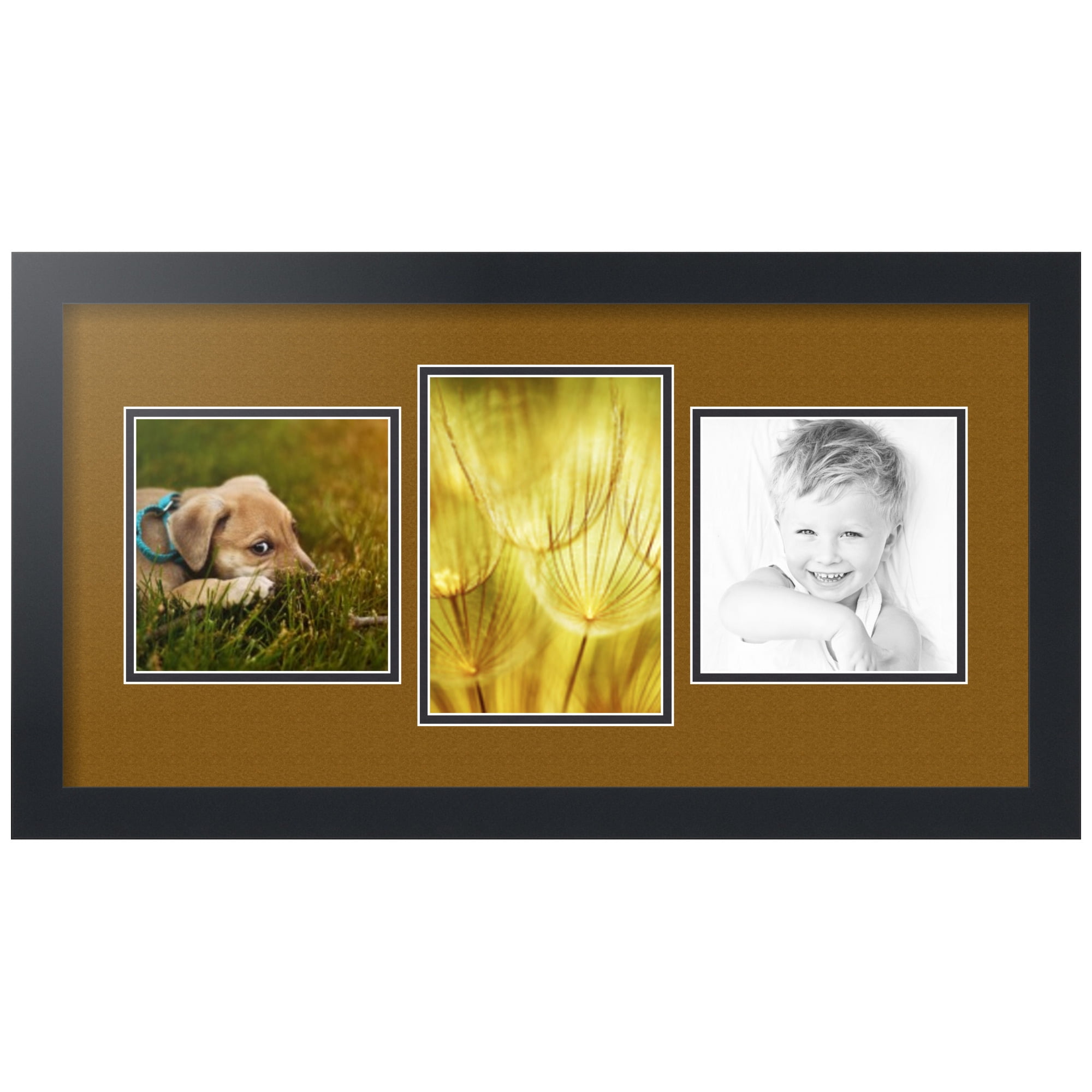 ArtToFrames Collage Photo Picture Frame with 1 - 5.5x8 and 2 - 6x6 ...