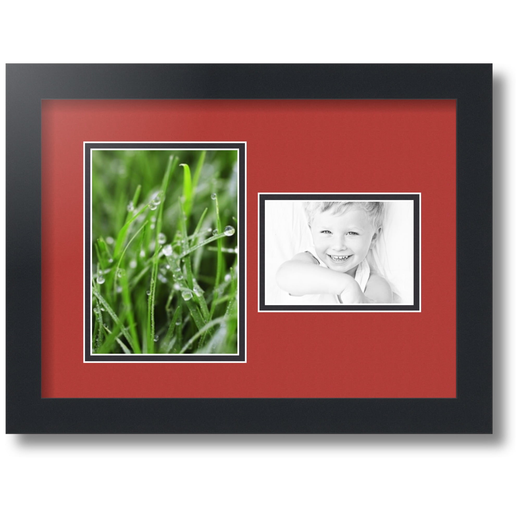 ArtToFrames Collage Photo Picture Frame with 1 - 5x7, 3.5x5" Openings ...