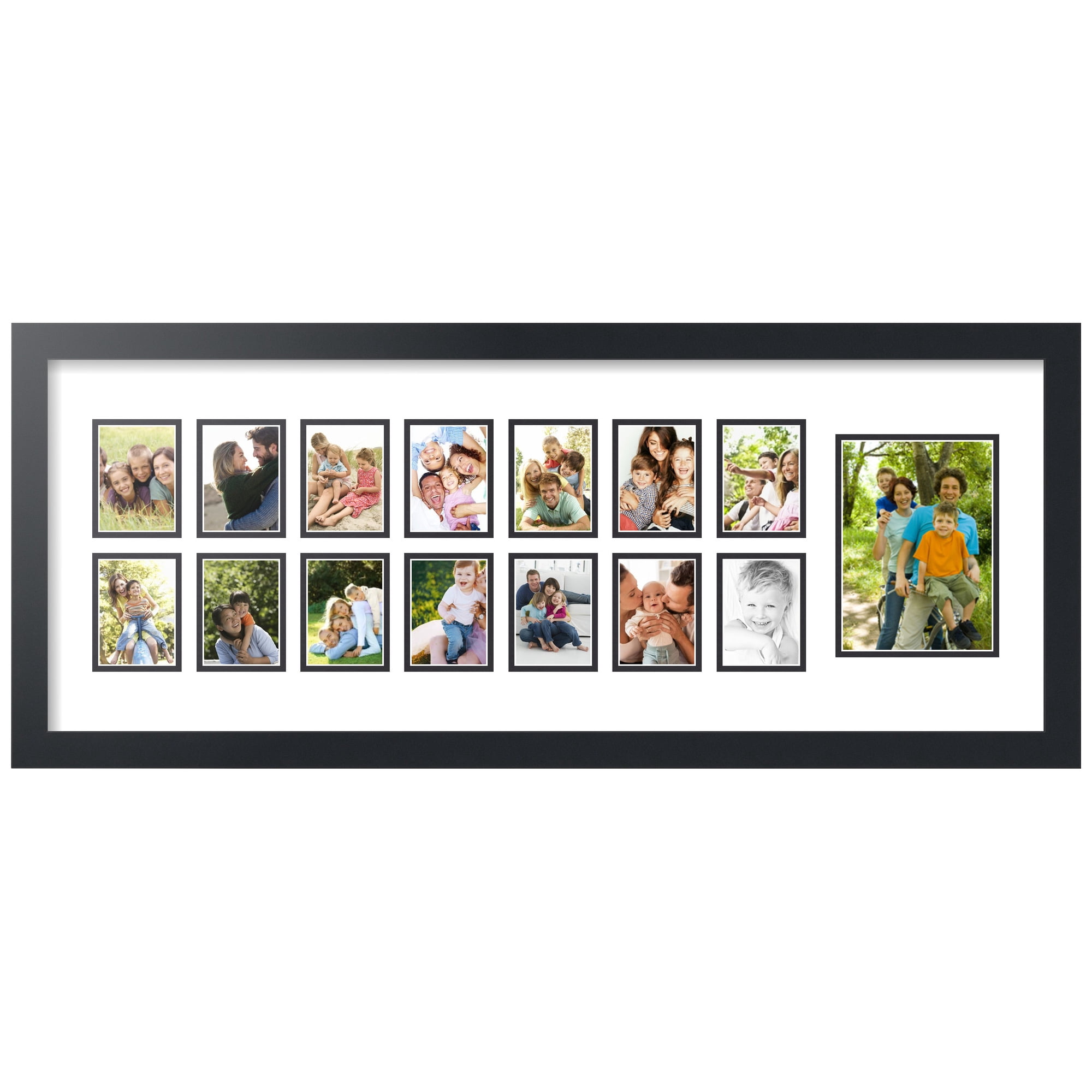 ArtToFrames Collage Photo Picture Frame with 1 - 5x7 and 14 - 2.5x3.5 ...
