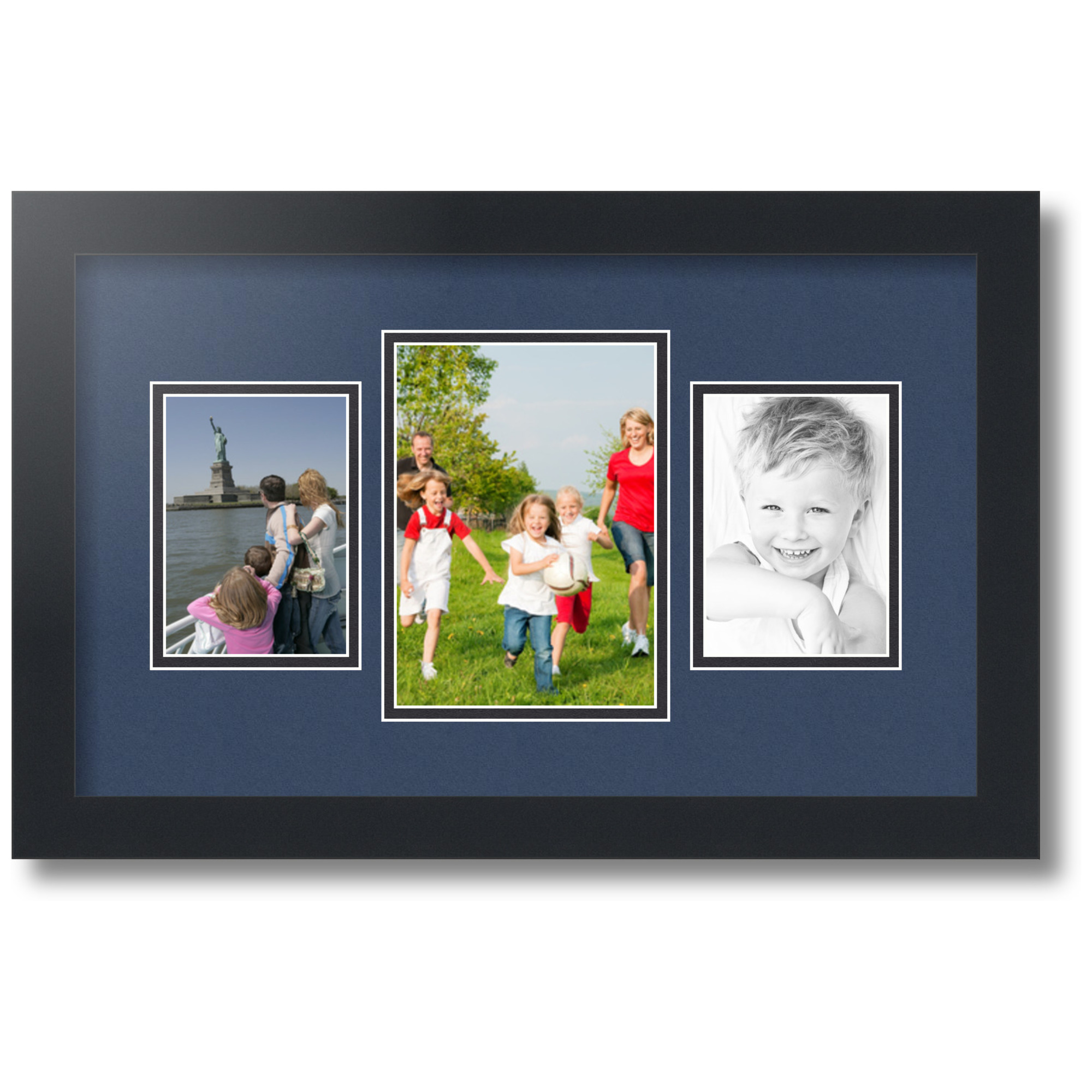 ArtToFrames Collage Photo Picture Frame with 1 - 5x7 and 2 - 3.5x5 ...