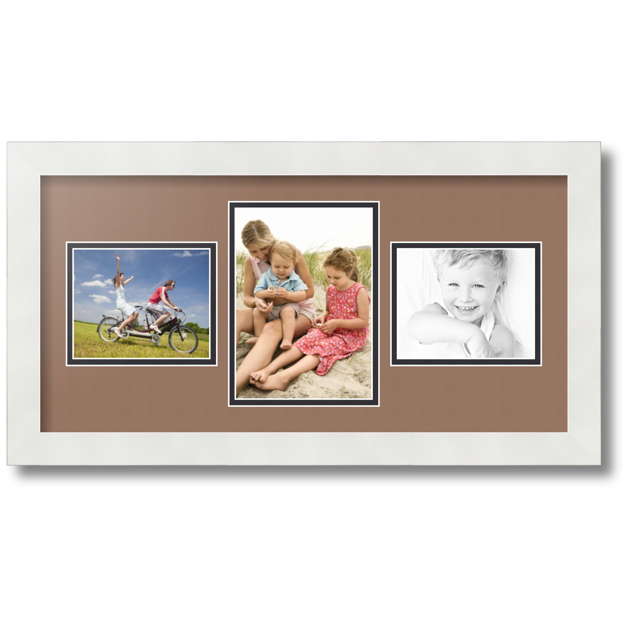 ArtToFrames Collage Photo Picture Frame with 1 - 5x7 and 2 - 4x5 ...