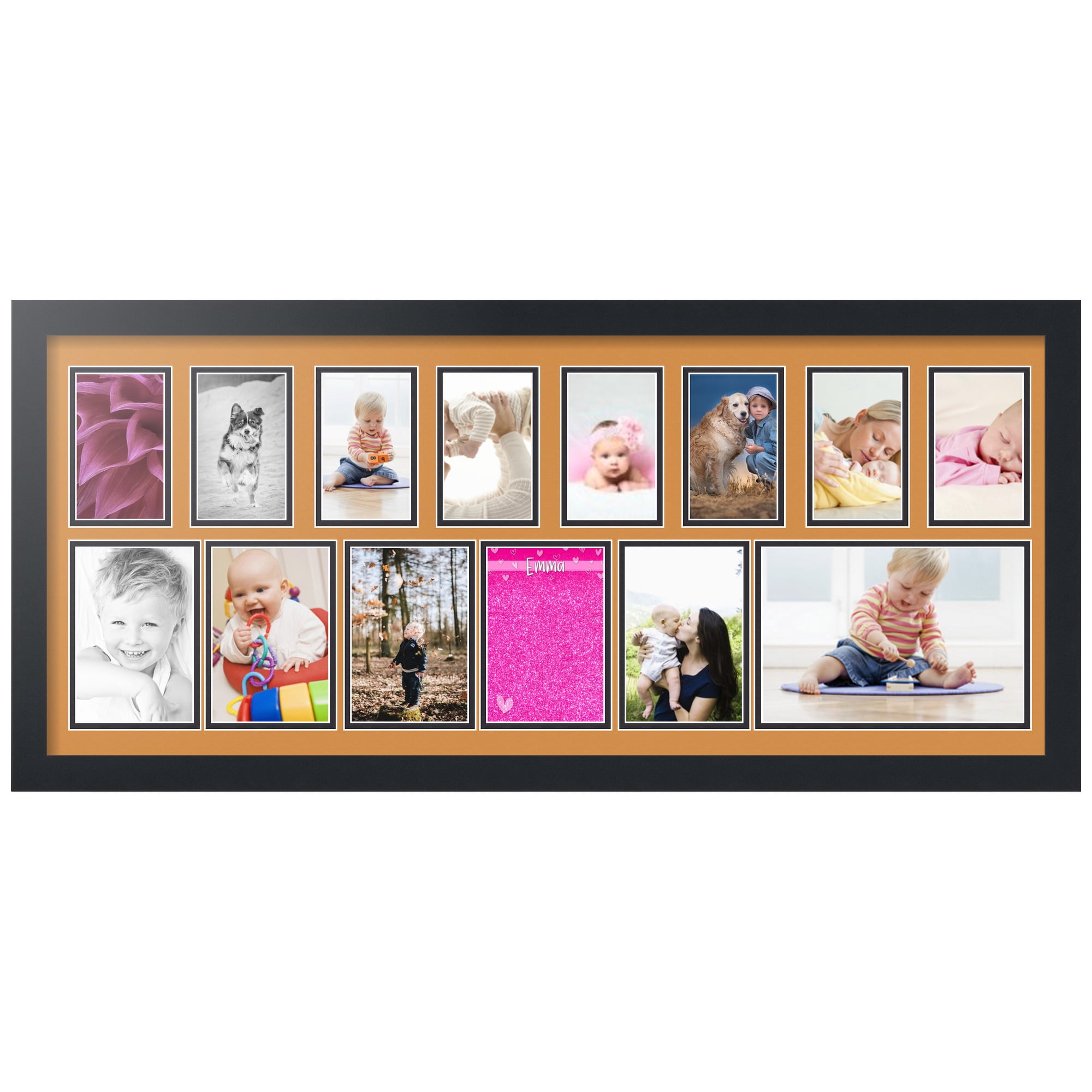 ArtToFrames Collage Photo Picture Frame with 1 - 6x9 and 5 - 4x6 and 8 ...