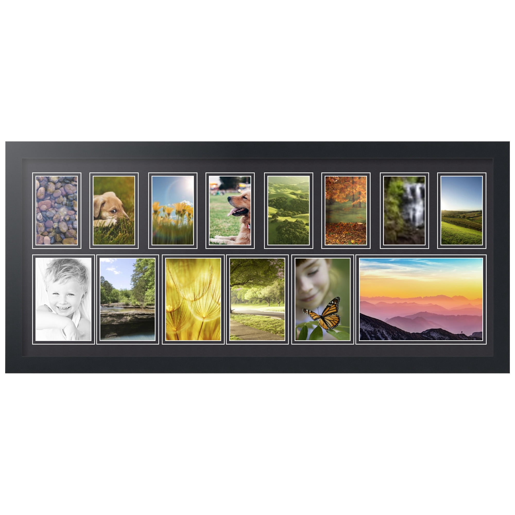 ArtToFrames Collage Photo Picture Frame with 1 - 6x9 and 5 - 4x6 and 8 ...