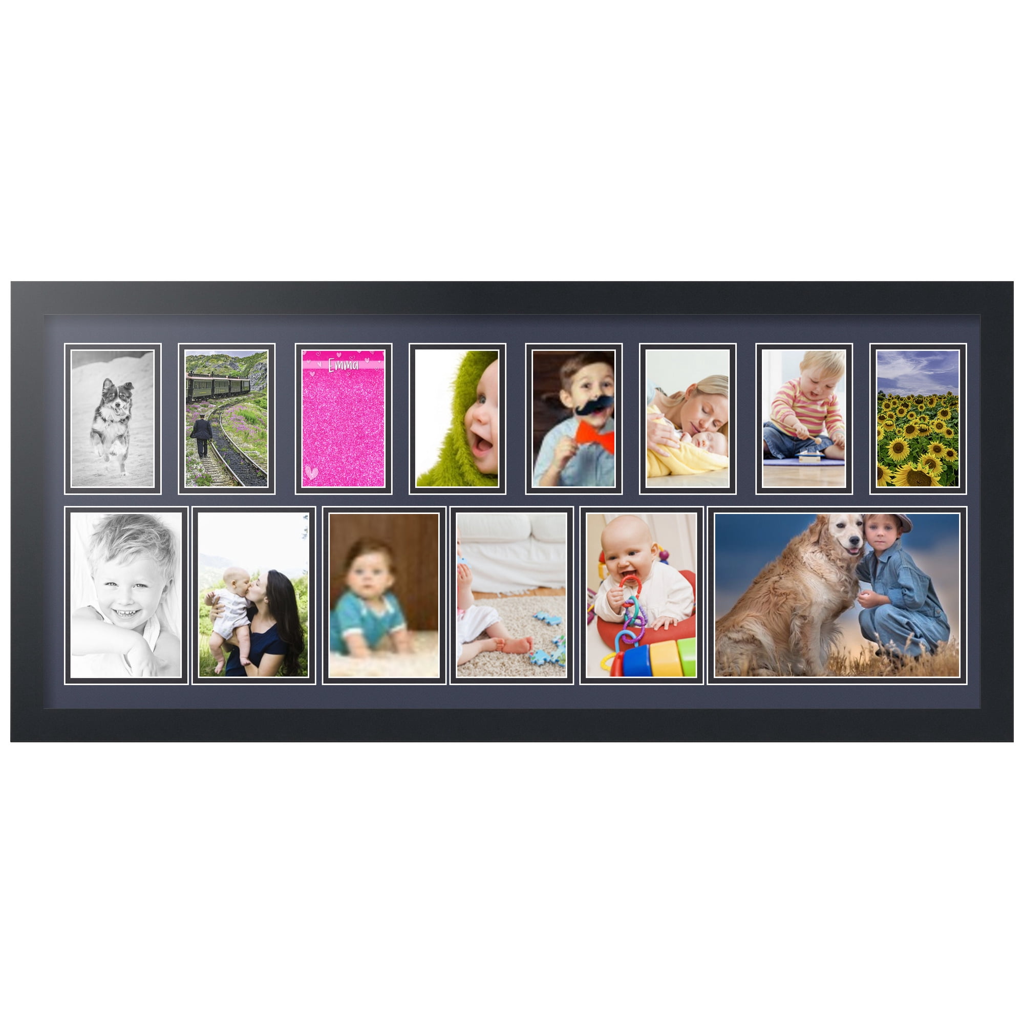 ArtToFrames Collage Photo Picture Frame with 1 - 6x9 and 5 - 4x6 and 8 ...