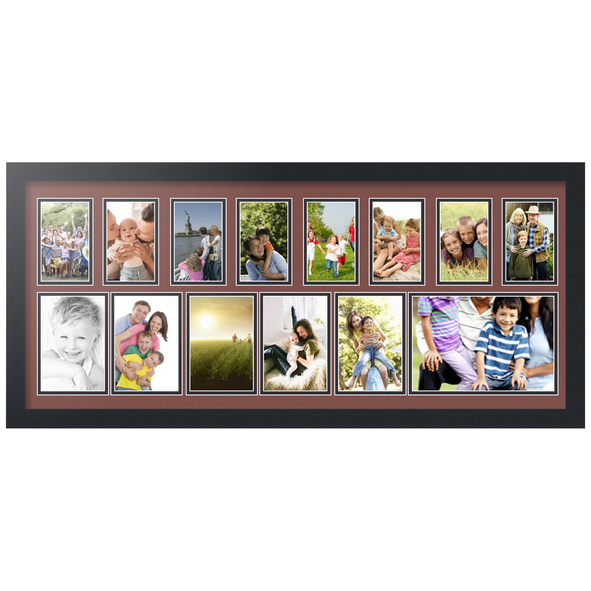 ArtToFrames Collage Photo Picture Frame with 1 - 6x9 and 5 - 4x6 and 8 ...