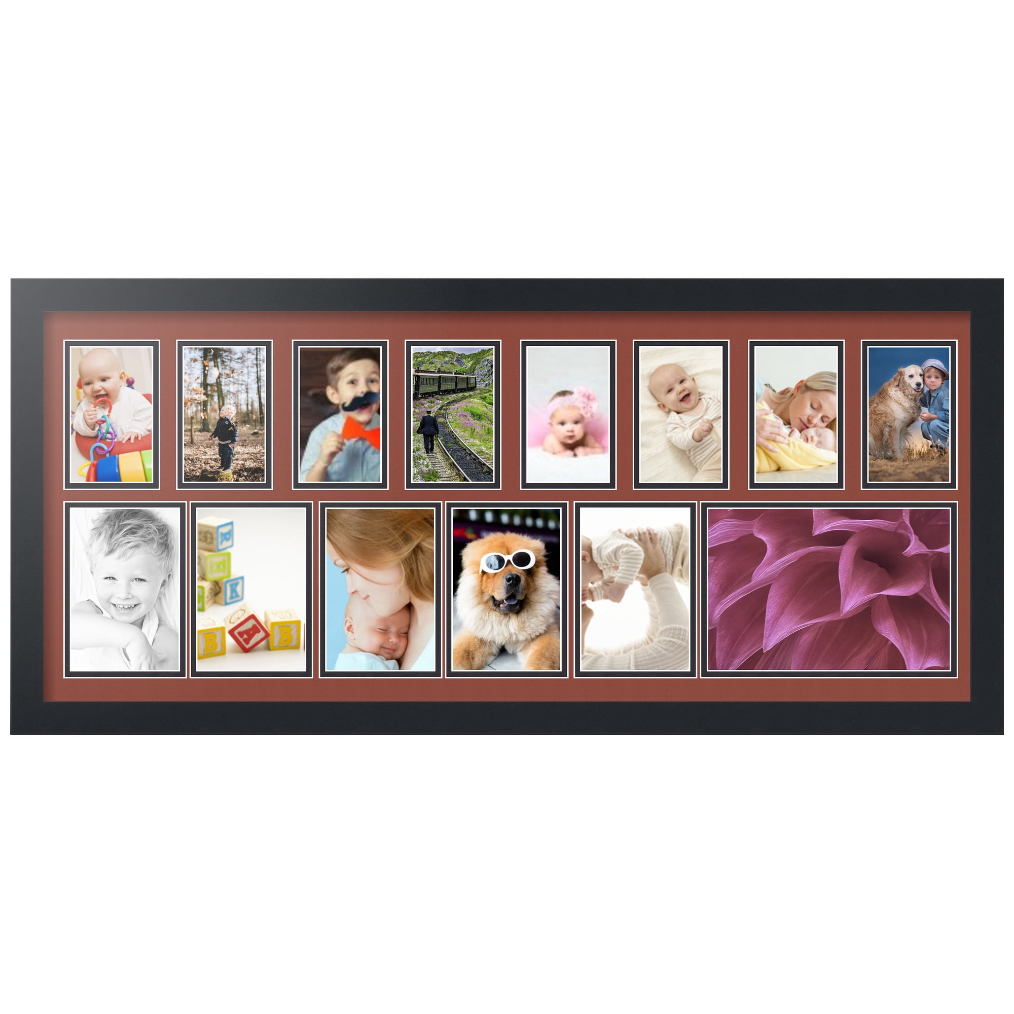 ArtToFrames Collage Photo Picture Frame with 1 - 6x9 and 5 - 4x6 and 8 ...