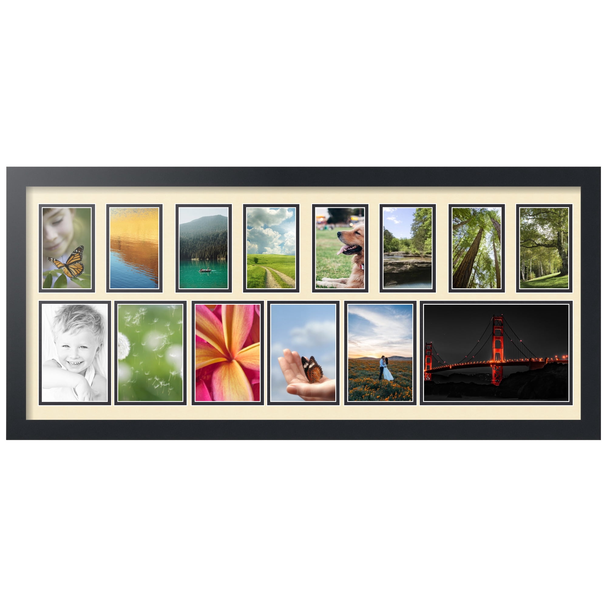 ArtToFrames Collage Photo Picture Frame with 1 - 6x9 and 5 - 4x6 and 8 ...