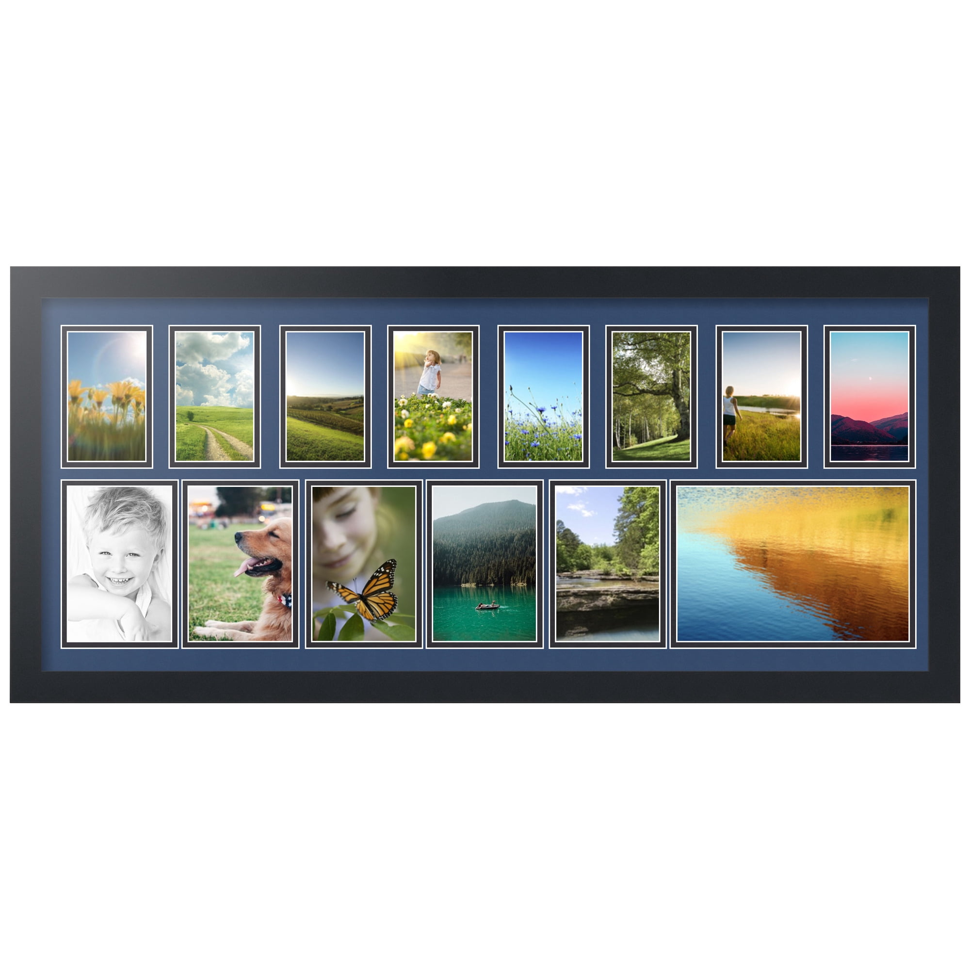 ArtToFrames Collage Photo Picture Frame with 1 - 6x9 and 5 - 4x6 and 8 ...