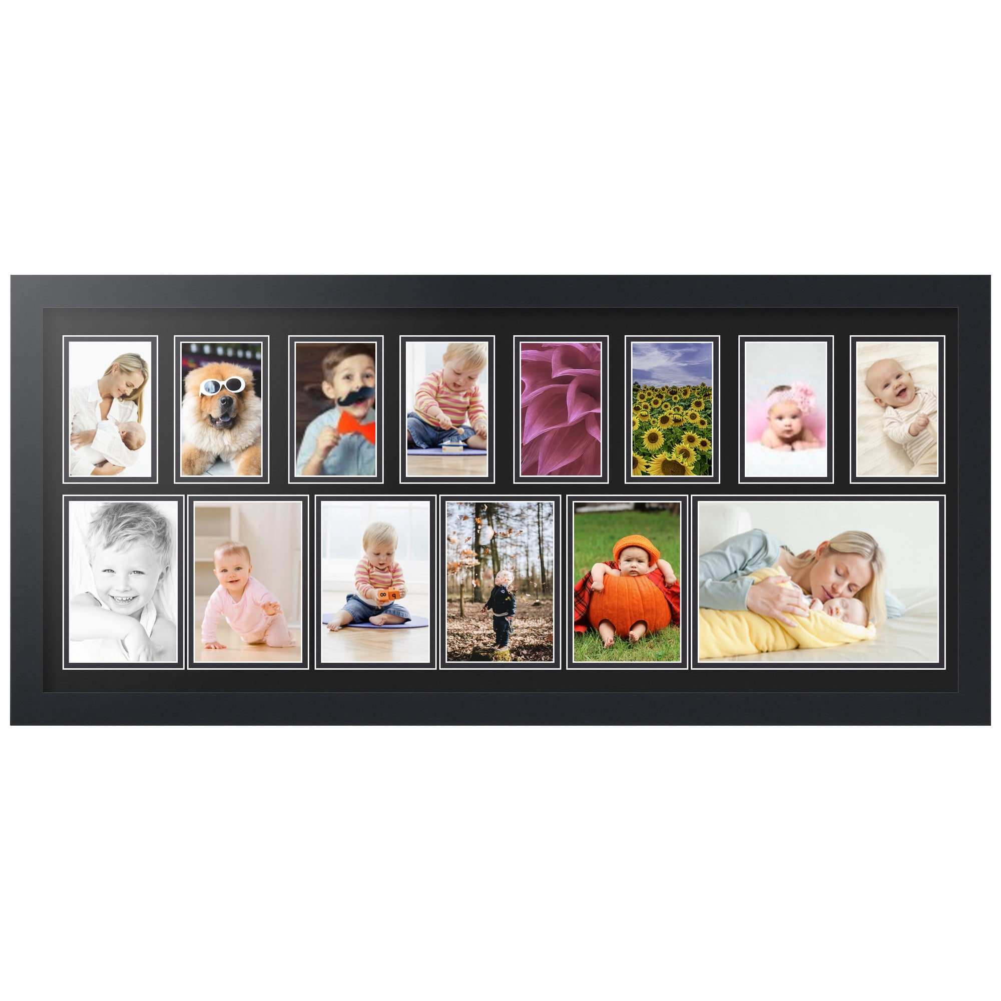ArtToFrames Collage Photo Picture Frame with 1 - 6x9 and 5 - 4x6 and 8 ...