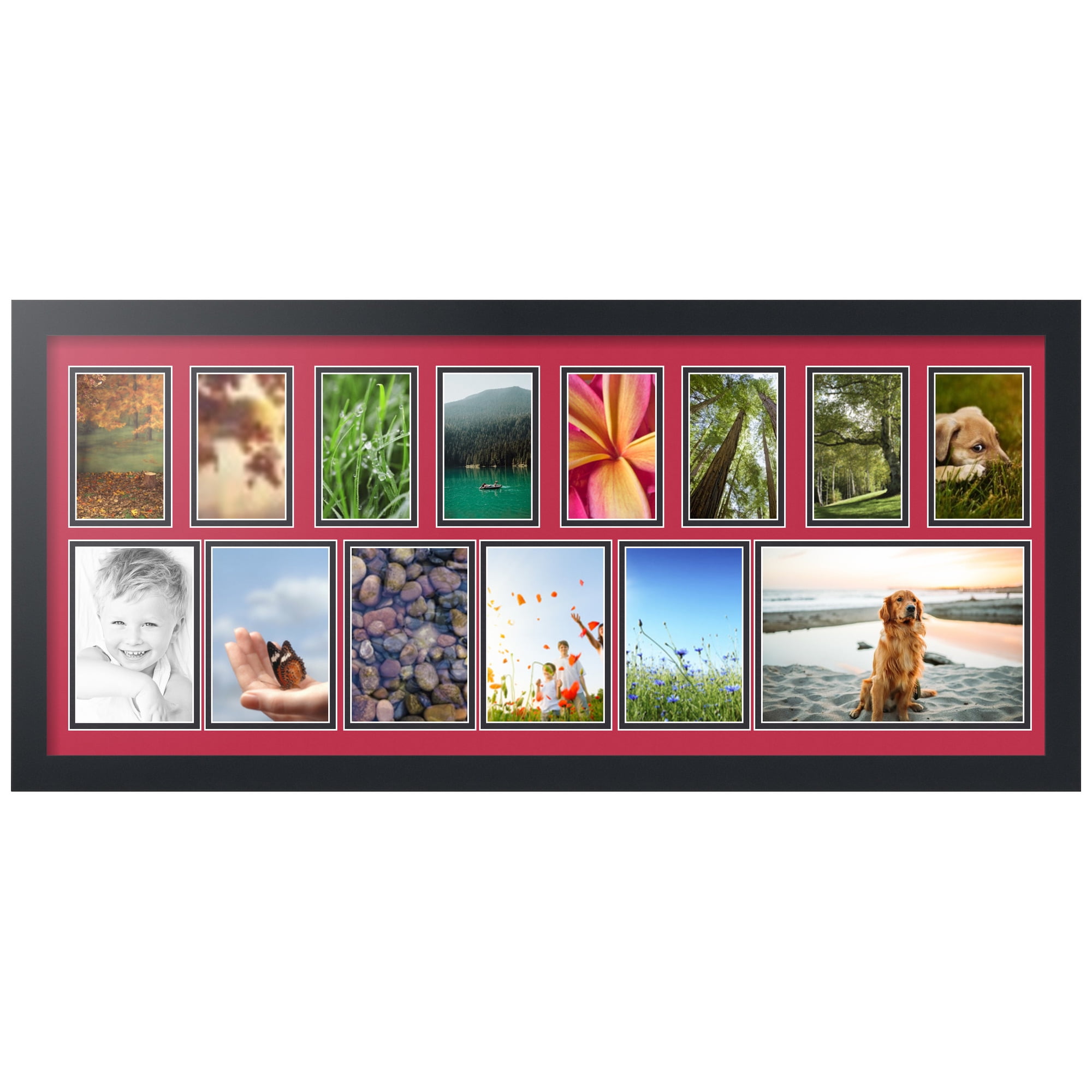 ArtToFrames Collage Photo Picture Frame with 1 - 6x9 and 5 - 4x6 and 8 ...