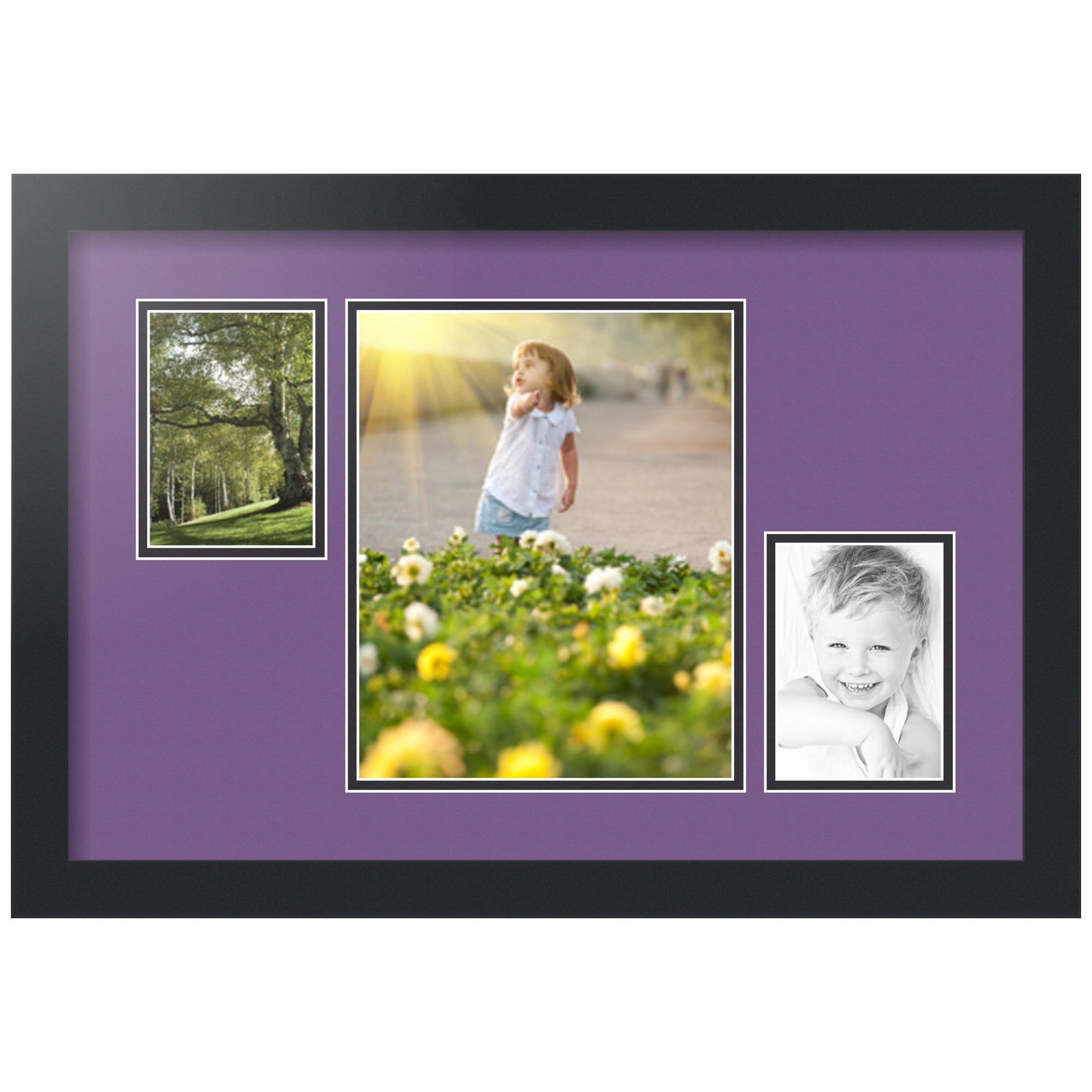 ArtToFrames Collage Photo Picture Frame with 1 - 8x10 and 2 - 3.5x5 ...