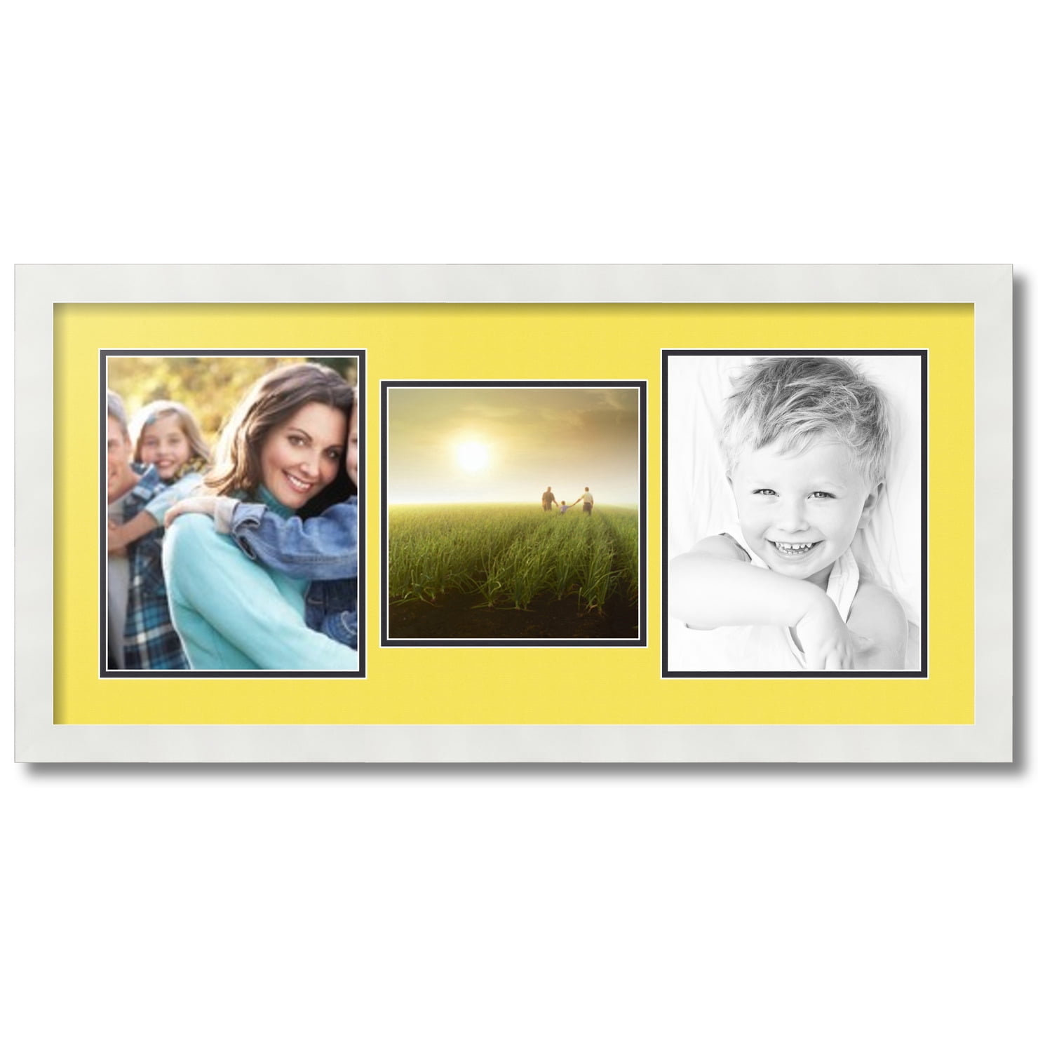 ArtToFrames Collage Photo Picture Frame with 1 - 8x8 and 2 - 8x10 ...