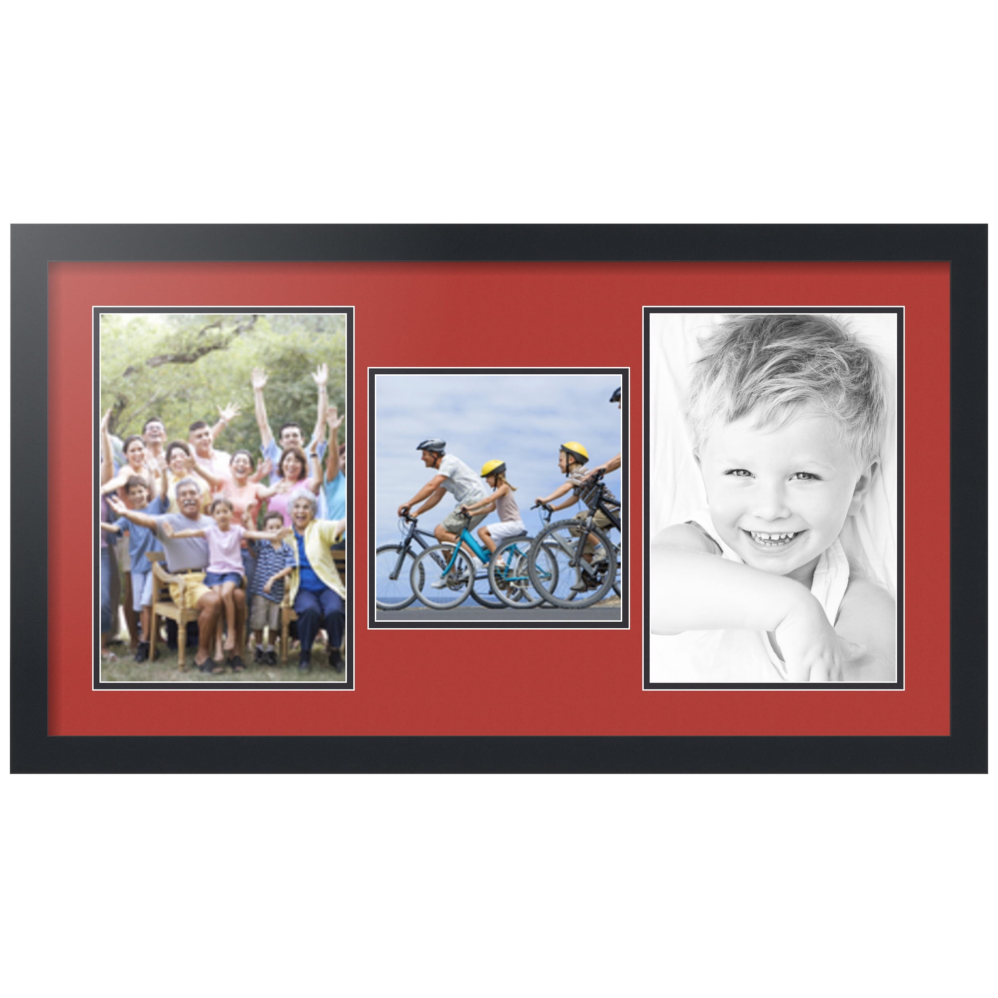 ArtToFrames Collage Photo Picture Frame with 1 - 8x8 and 2 - 8x12 ...