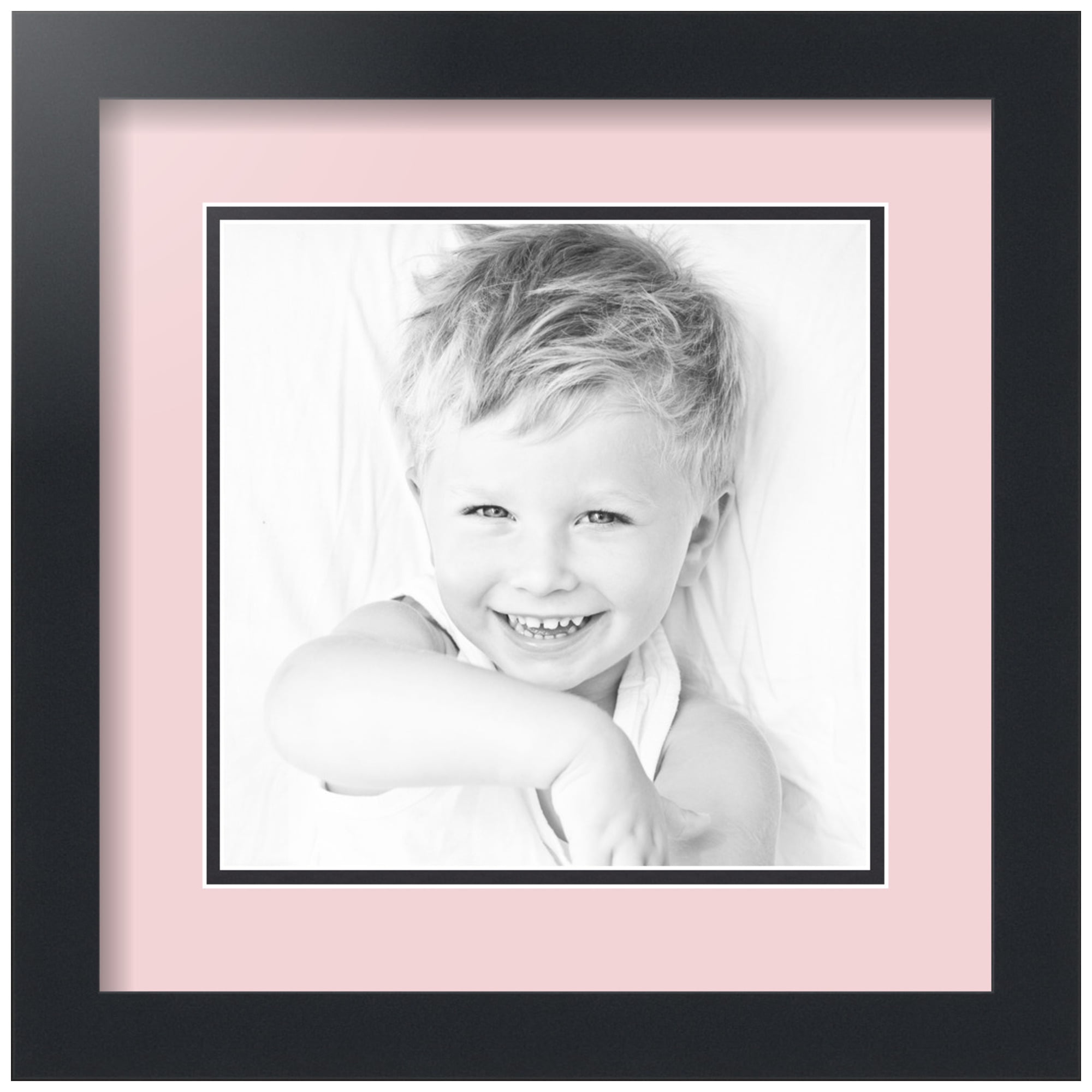 ArtToFrames Collage Photo Picture Frame with 1 - 9x9" Openings, Framed ...