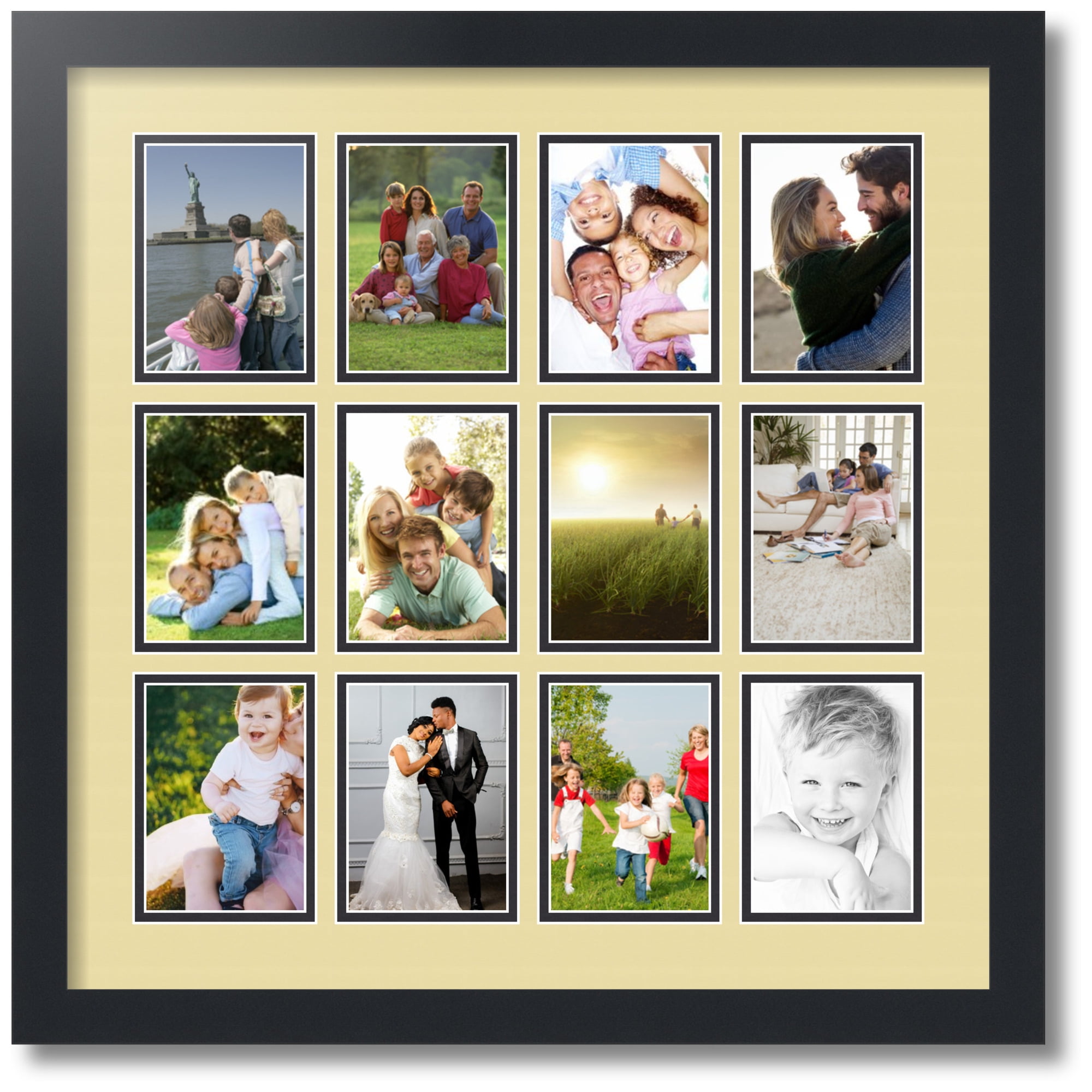ArtToFrames Collage Photo Picture Frame with 12 - 3.5x5" Openings ...