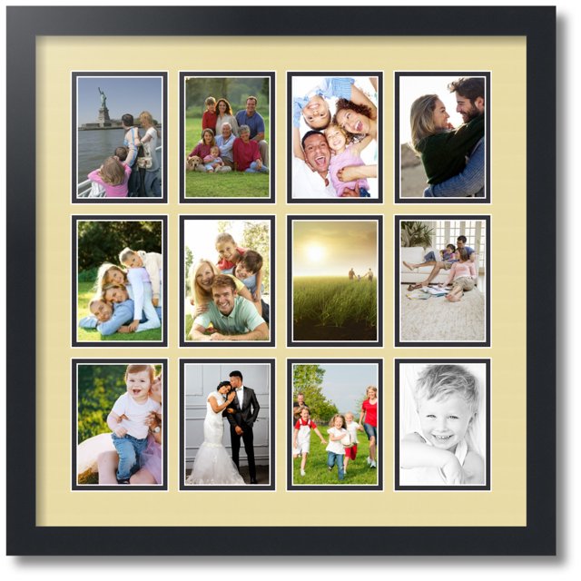 ArtToFrames Collage Photo Picture Frame with 12 - 3.5x5" Openings ...