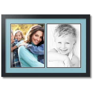 ArtToFrames Collage Photo Picture Frame with 3 - 5x7 Openings, Framed ...