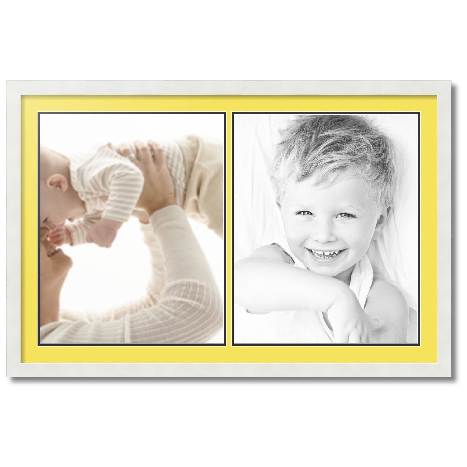 ArtToFrames Collage Photo Picture Frame with 2 - 16x20 Openings, Framed ...