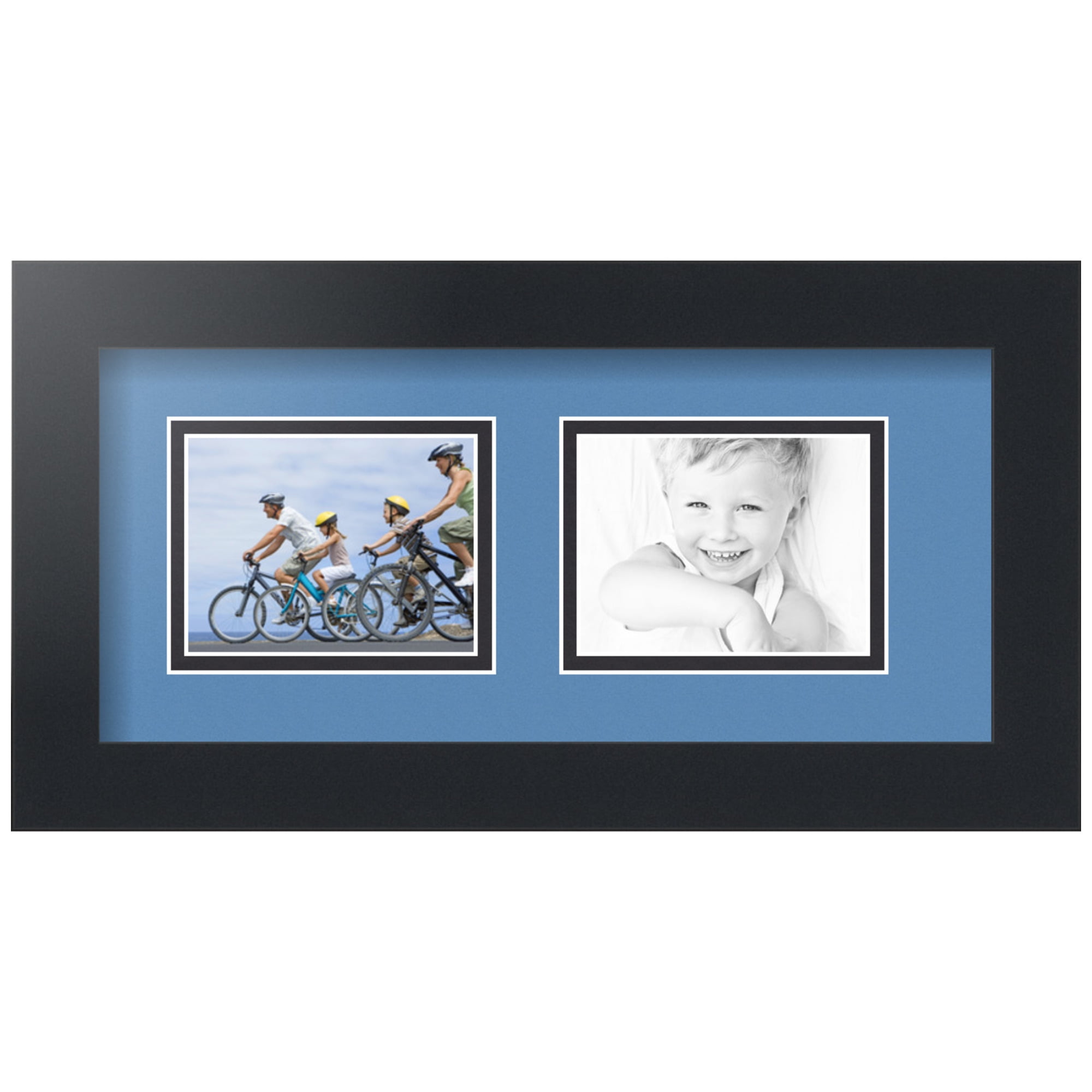 ArtToFrames Collage Photo Picture Frame with 2 - 3x4" Openings, Framed ...