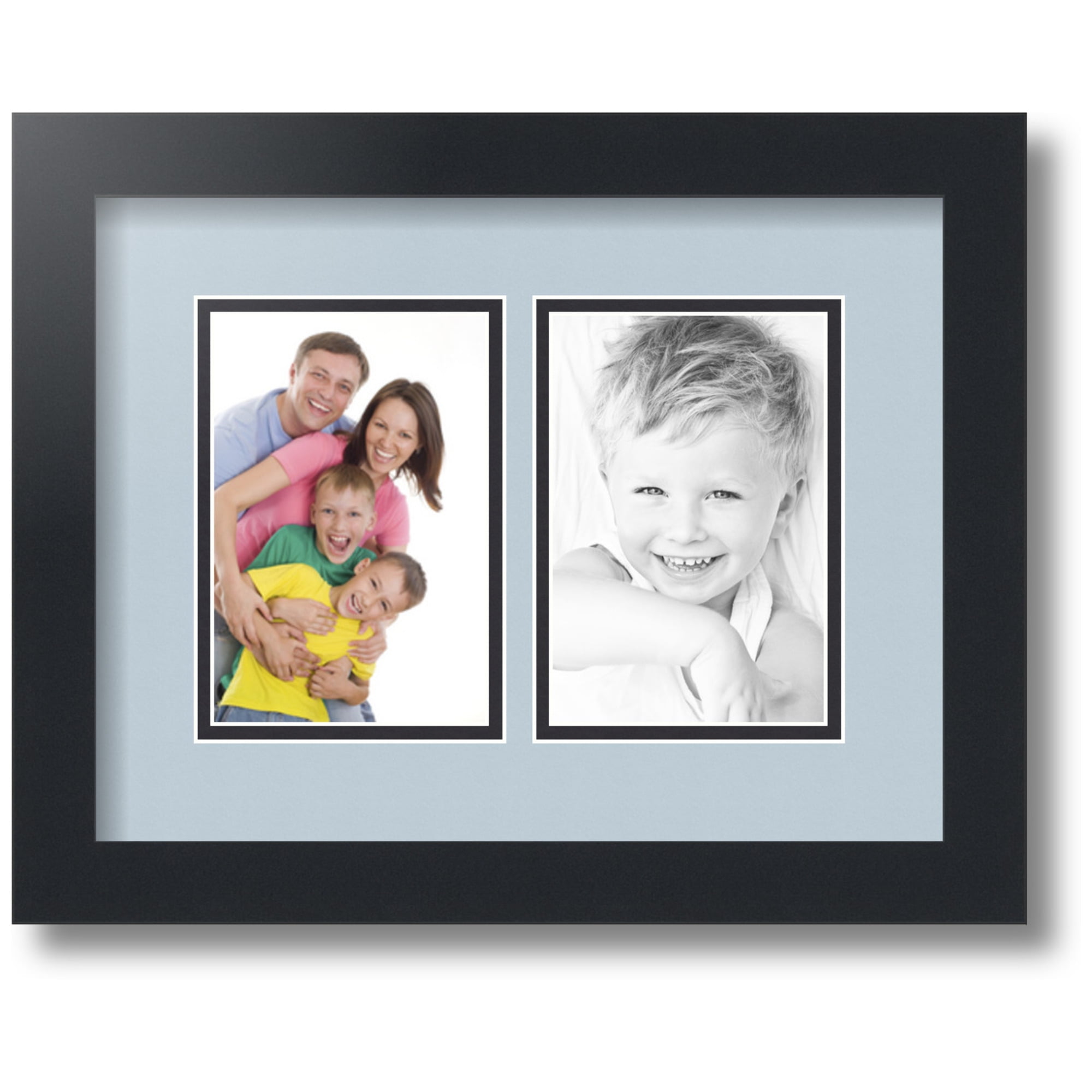 ArtToFrames Collage Photo Picture Frame with 2 - 4x6" Openings, Framed ...