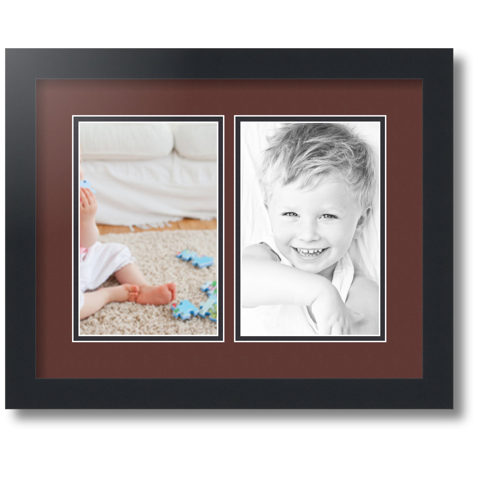 ArtToFrames Collage Photo Picture Frame with 2 - 5.5x8.5" Openings ...